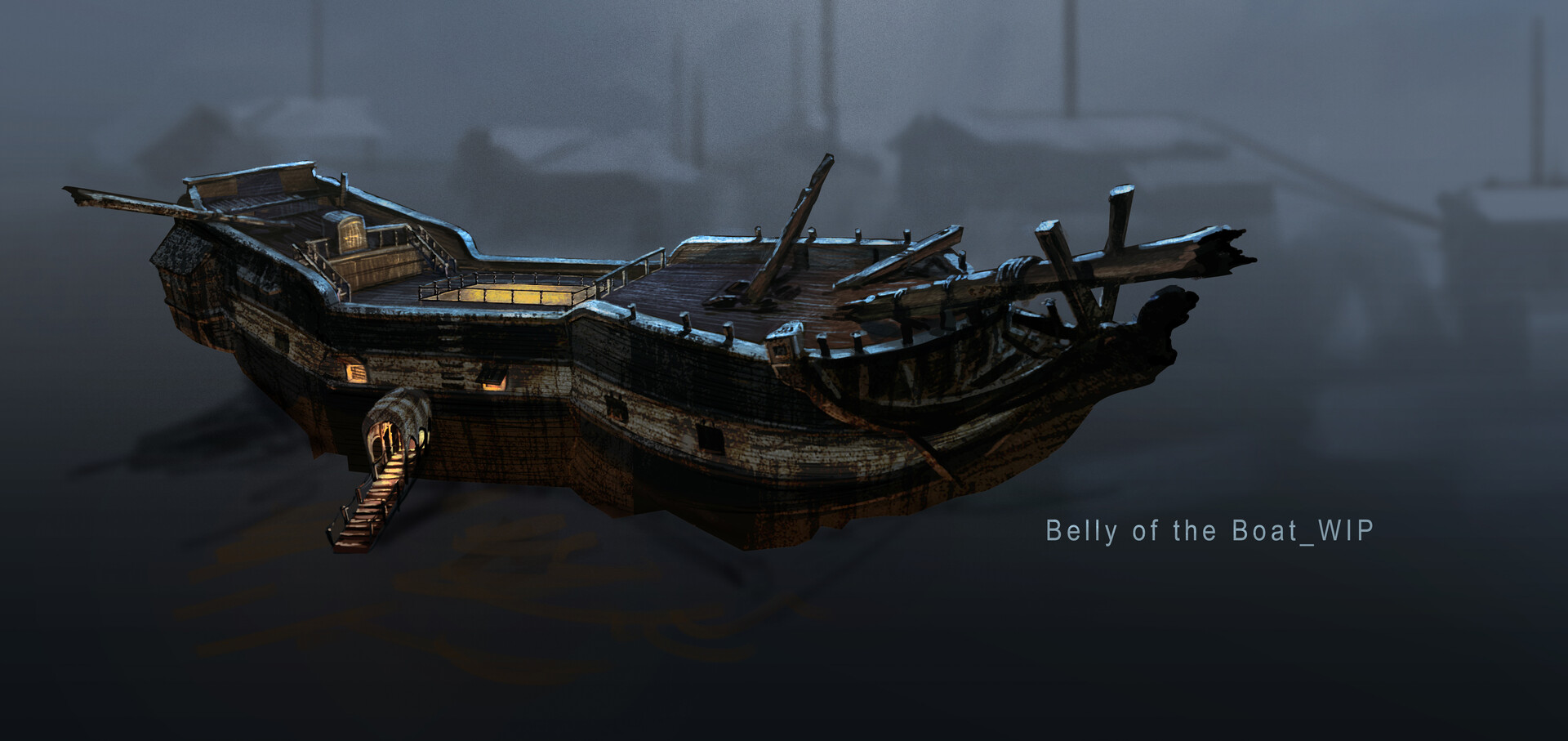 ArtStation - Barbary Coast_The Belly of The Boat.