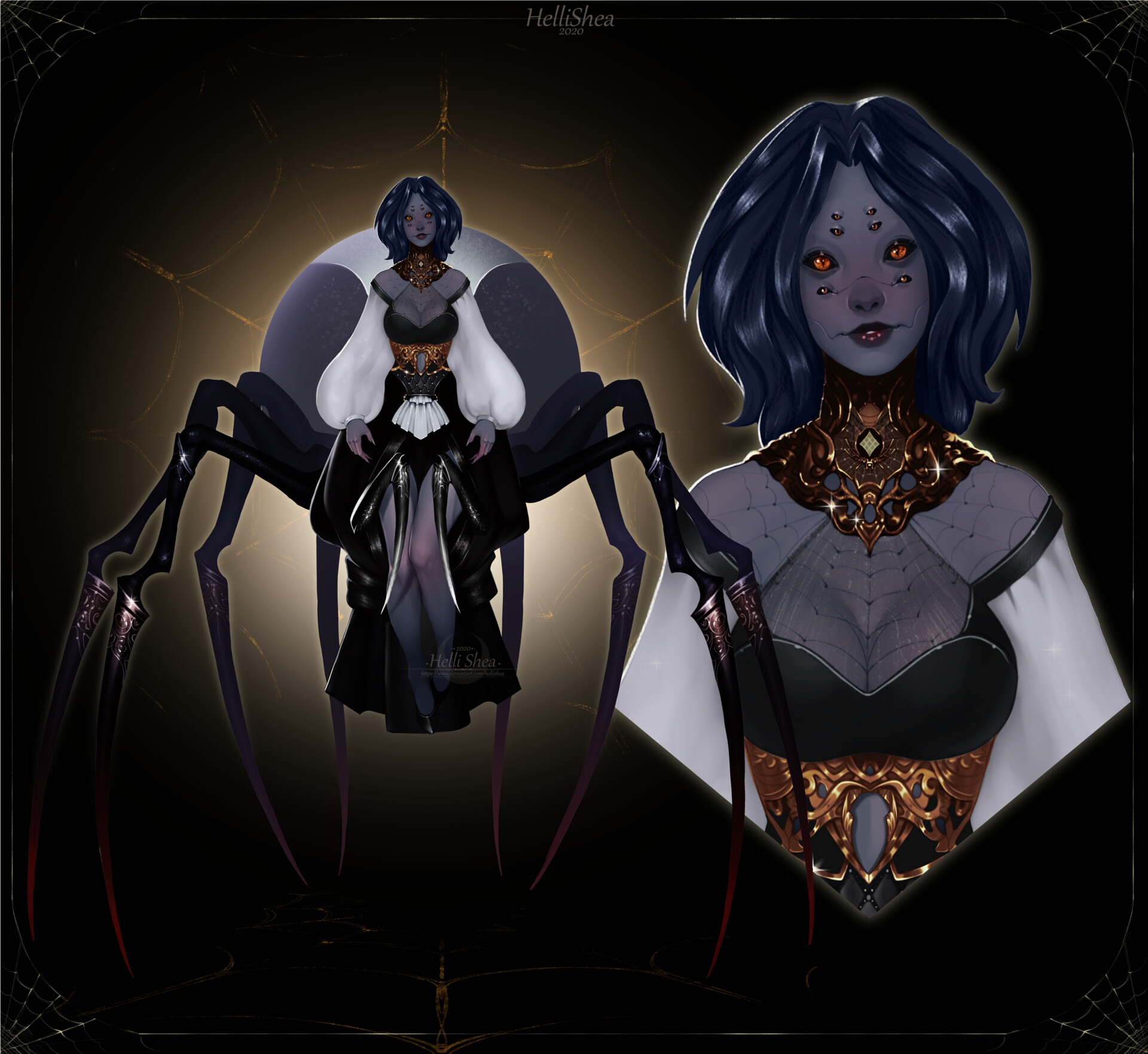 ArtStation - spider girl