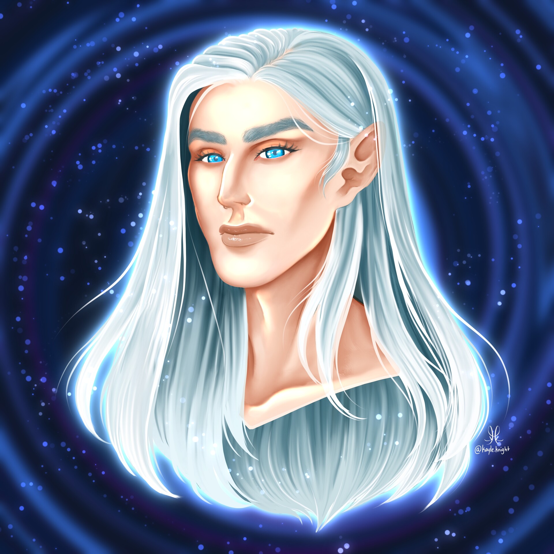 ArtStation - Digital Painting Practice - Portrait of Chronos