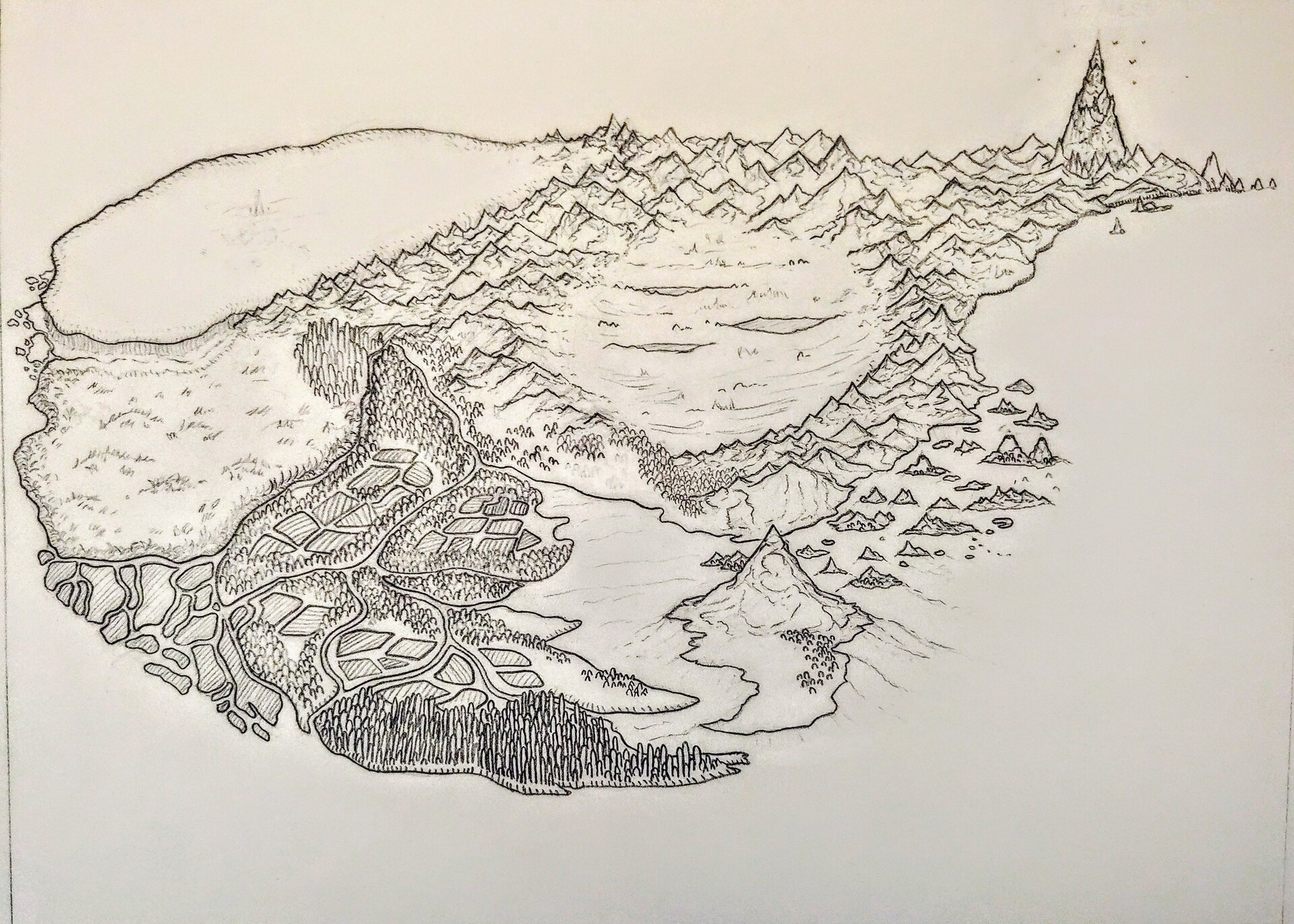 ArtStation - The Enchanted Isle