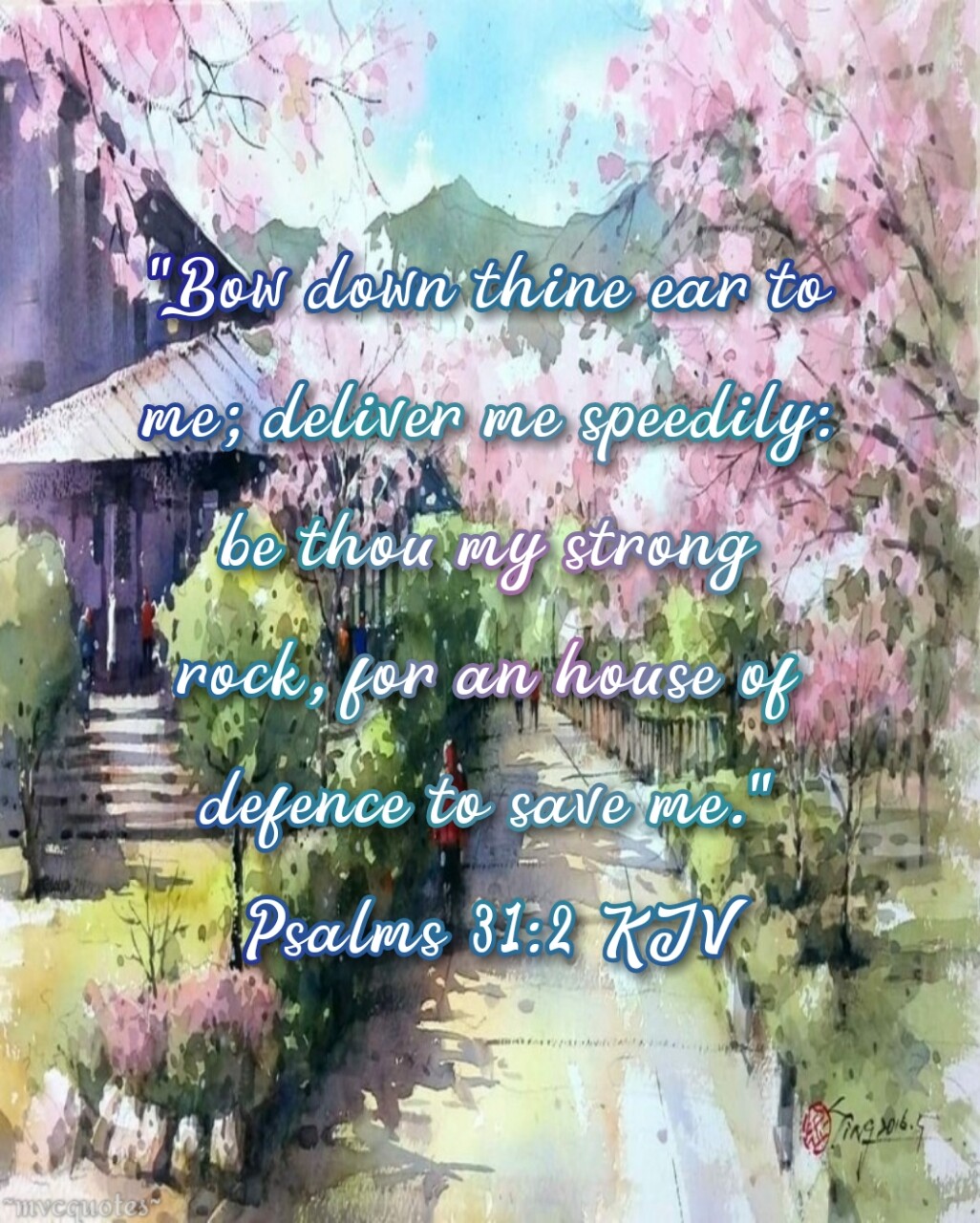 ArtStation - Psalms 31:2
