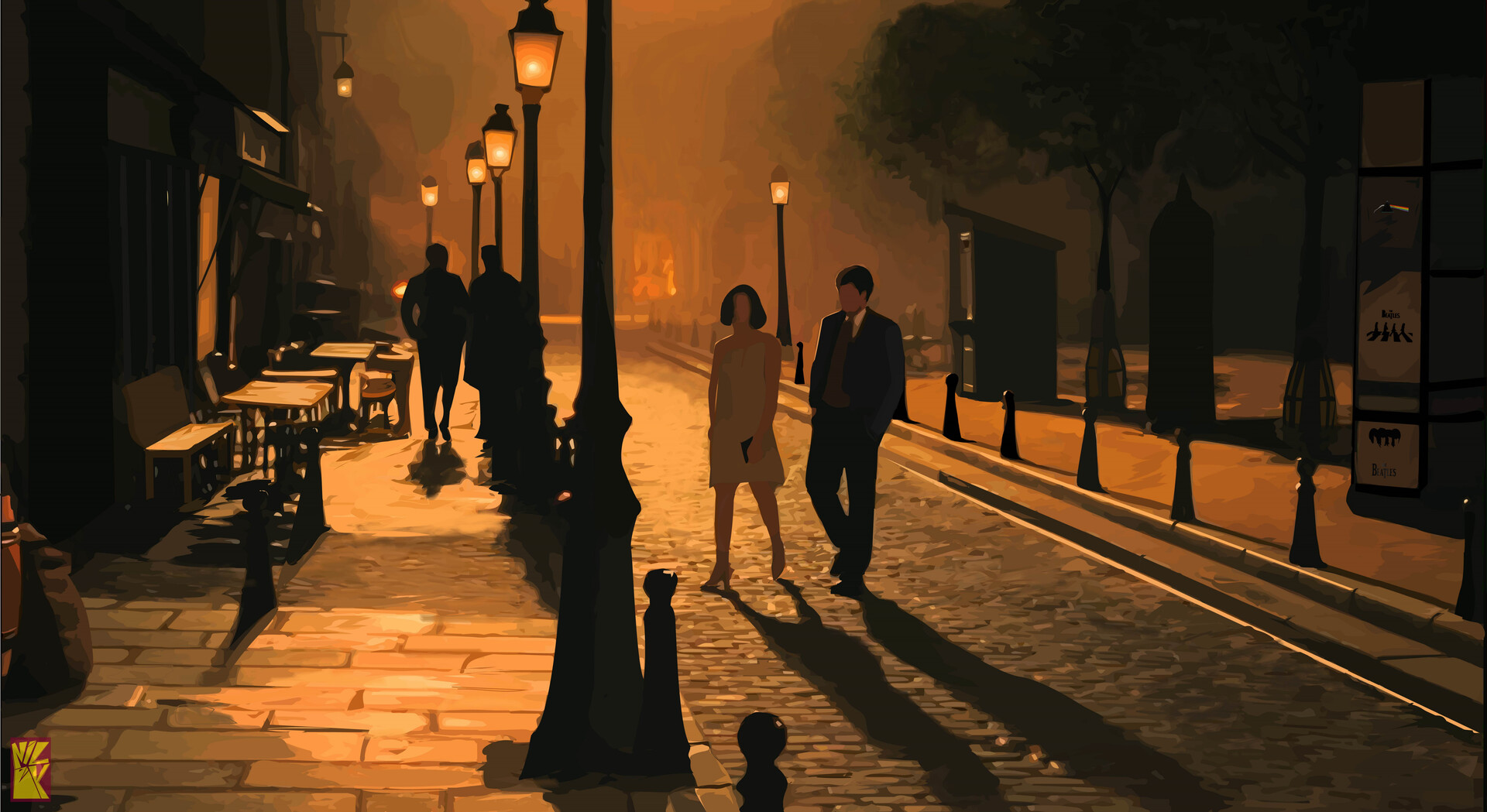 ArtStation - Midnight in Paris