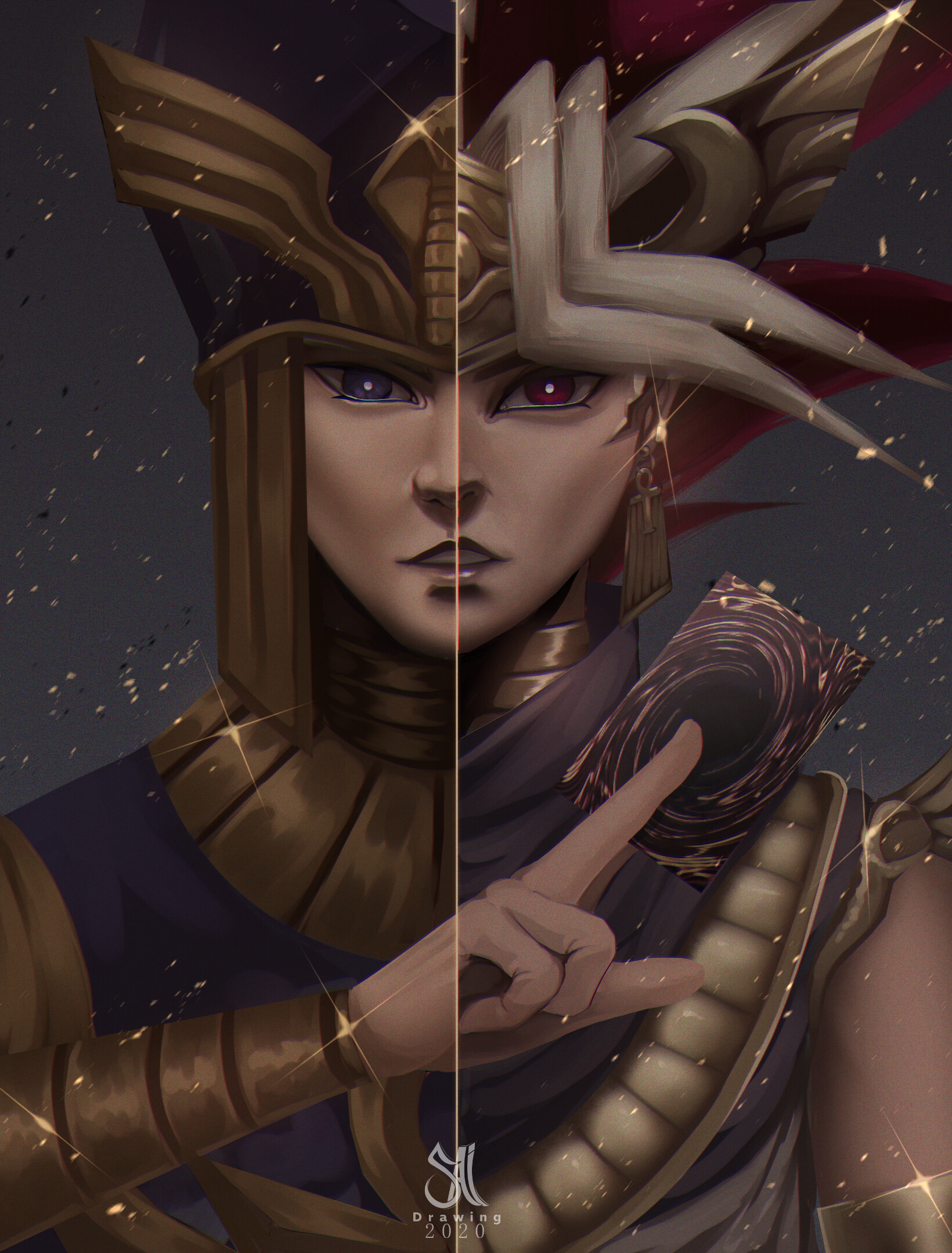 ArtStation - Priest Seto & Yami Yugi