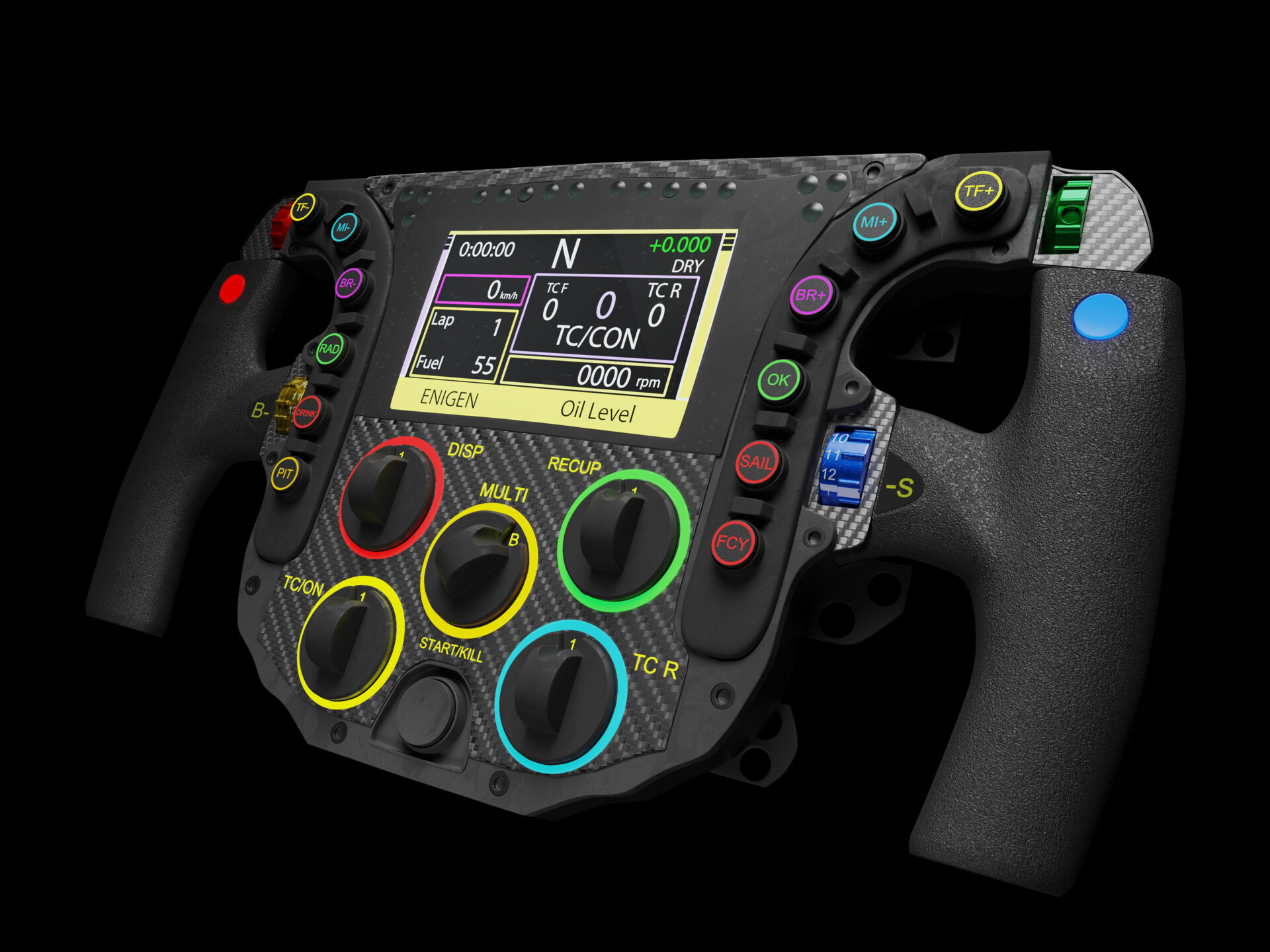 ArtStation - Porsche 919 stering wheel