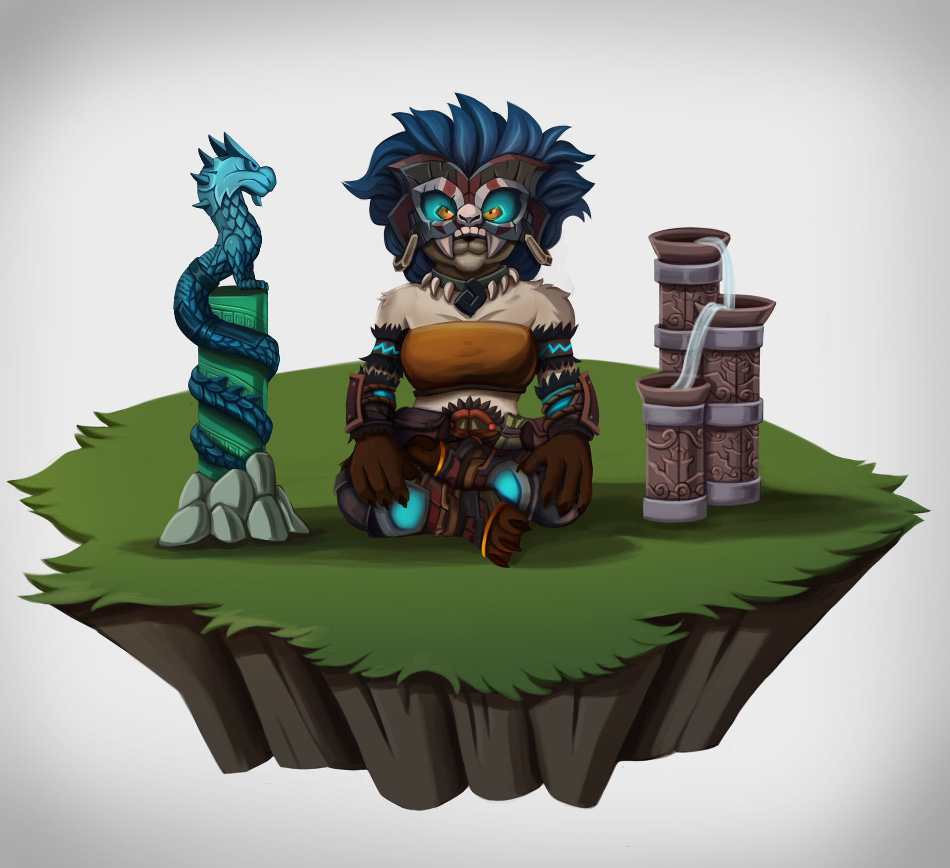 ArtStation - Pandaren art