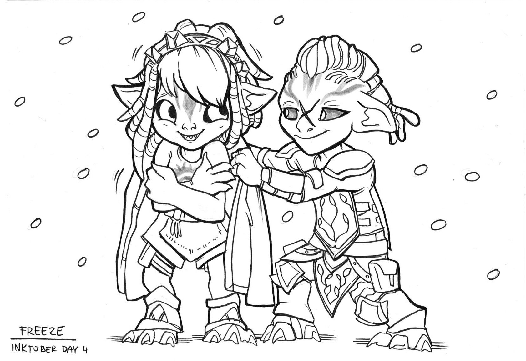 Skylanders Swap Force Coloring Pages Freeze Blade