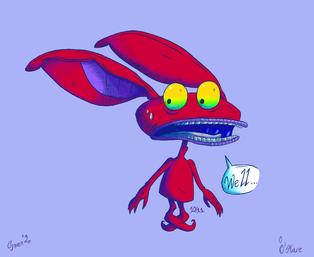 ArtStation - Ickis fan art