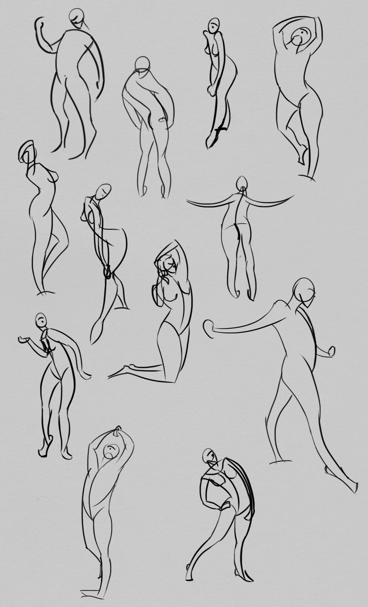 ArtStation - Gesture practice