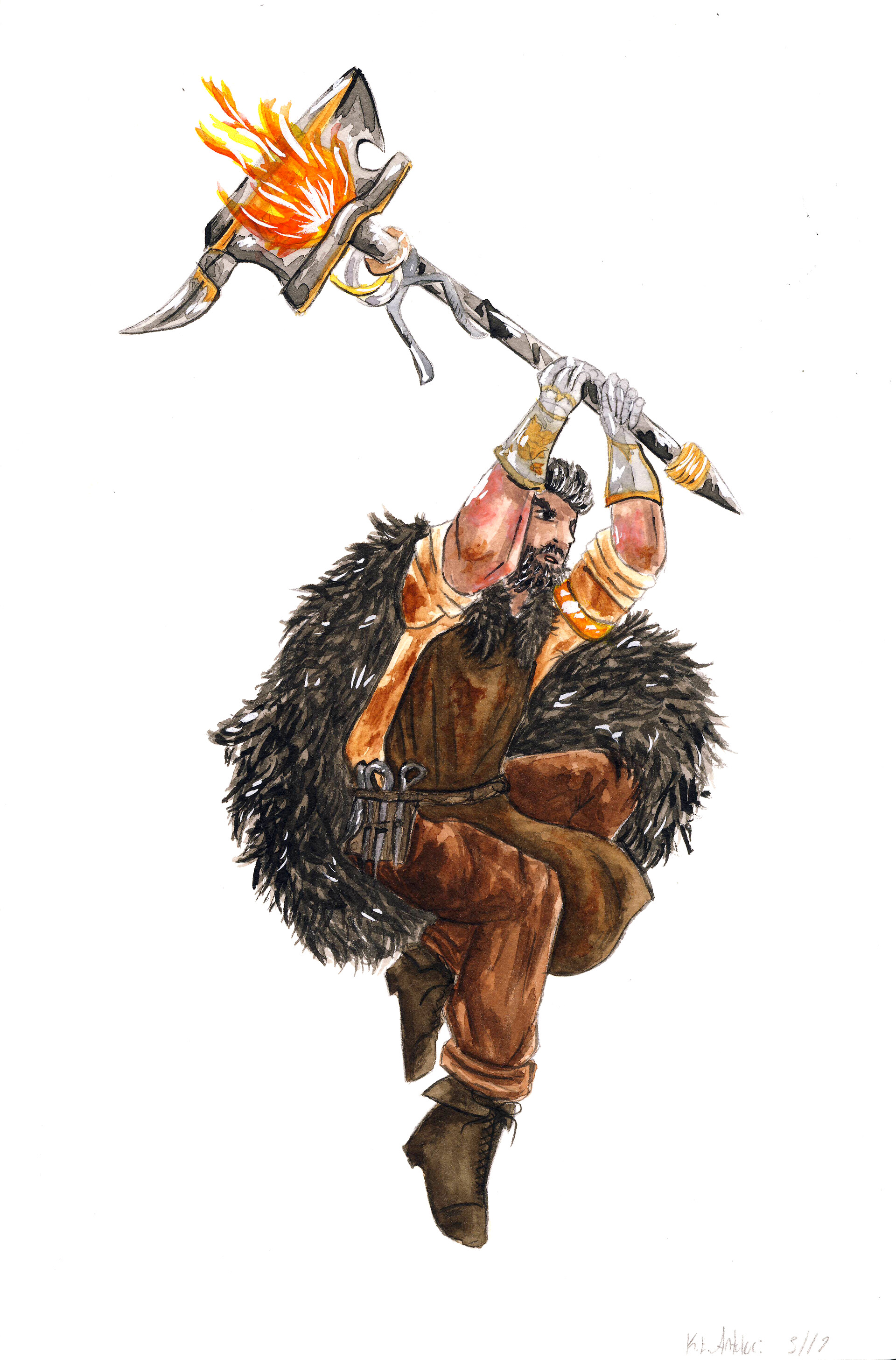 ArtStation - Blacksmith & Mage Character Designs