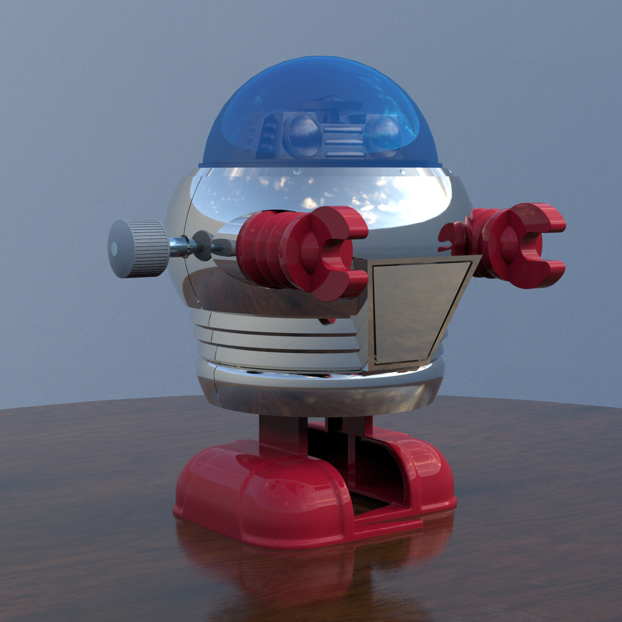 ArtStation - Windup toy model 318K poly ZBrush and C4D and Redshift