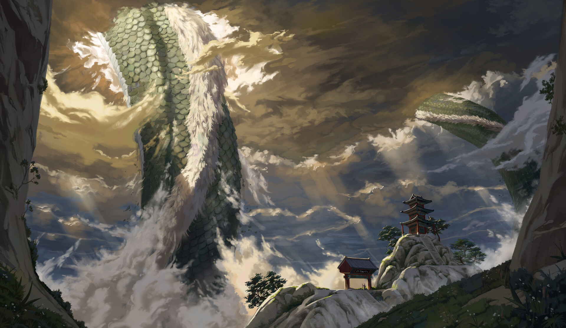 鲲 Kun by Chen Zhan : ImaginaryLeviathans