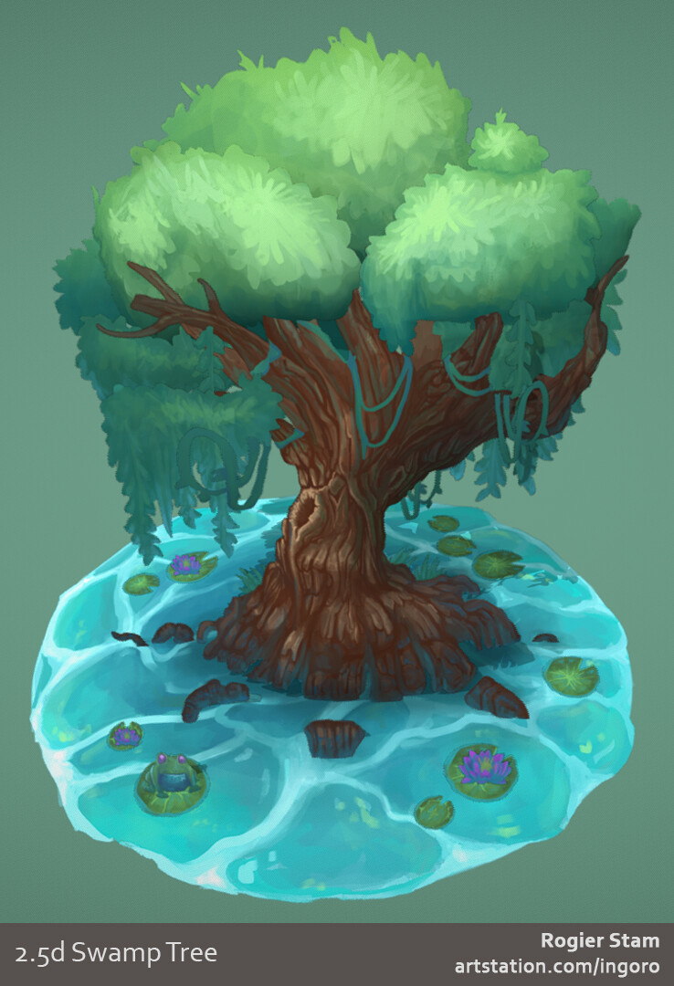 Rogier Stam - 2.5D Swamp Tree