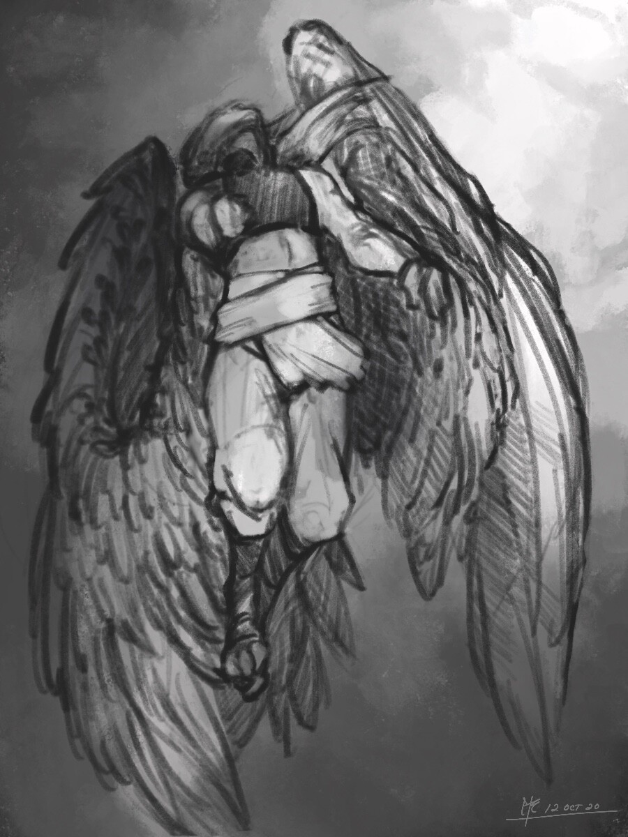 ArtStation - Bracing the harsh sun rays