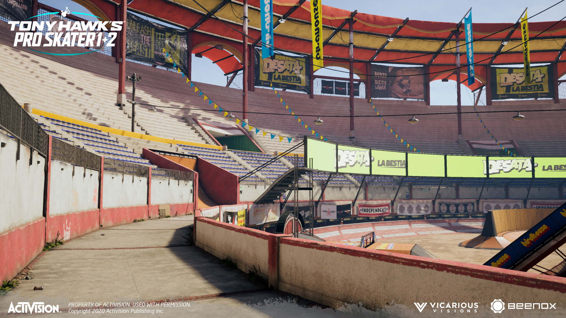 Jeremy Delwarte - Tony Hawk's ProSkater 1+2 - Bullring Stadium