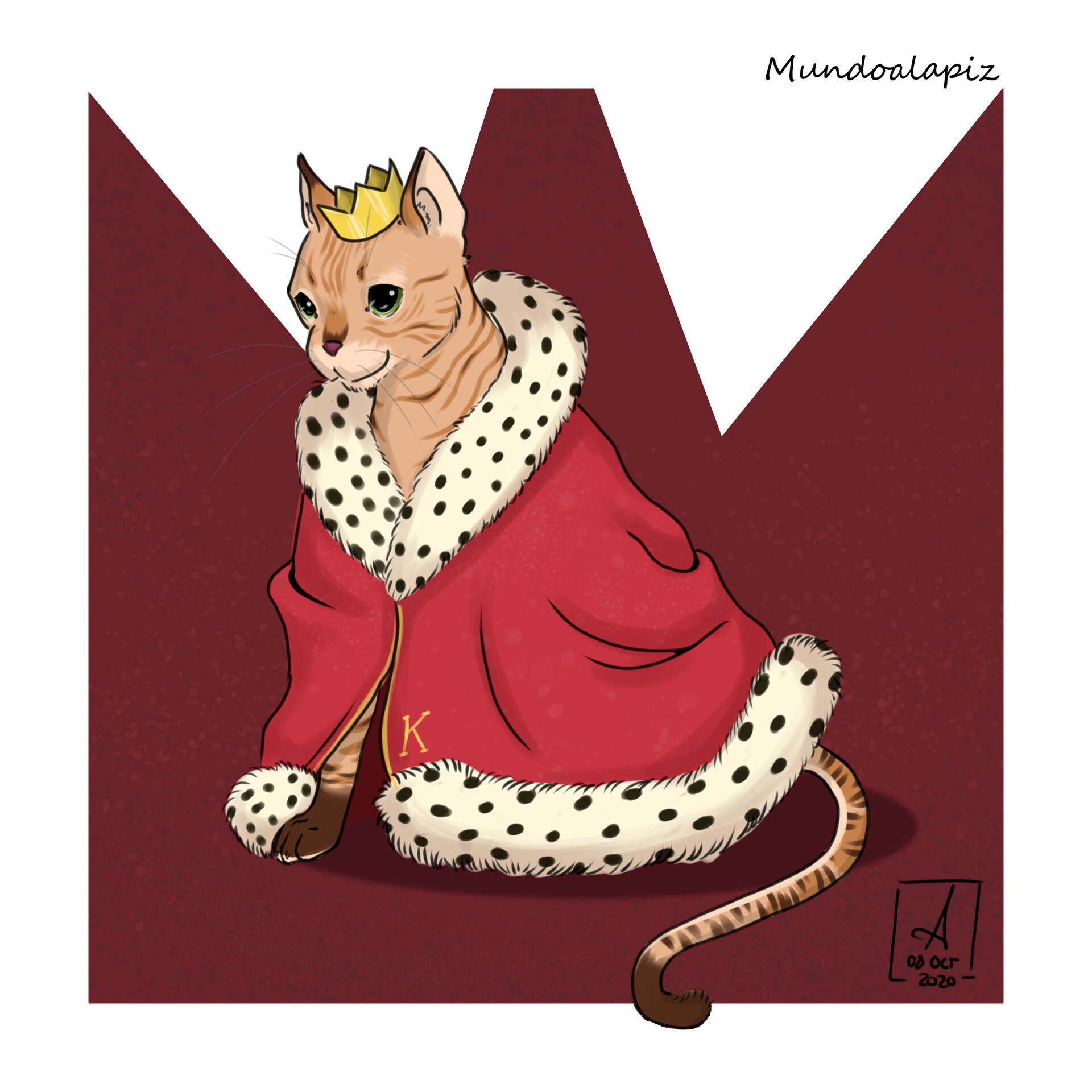 ArtStation - Royal Cat