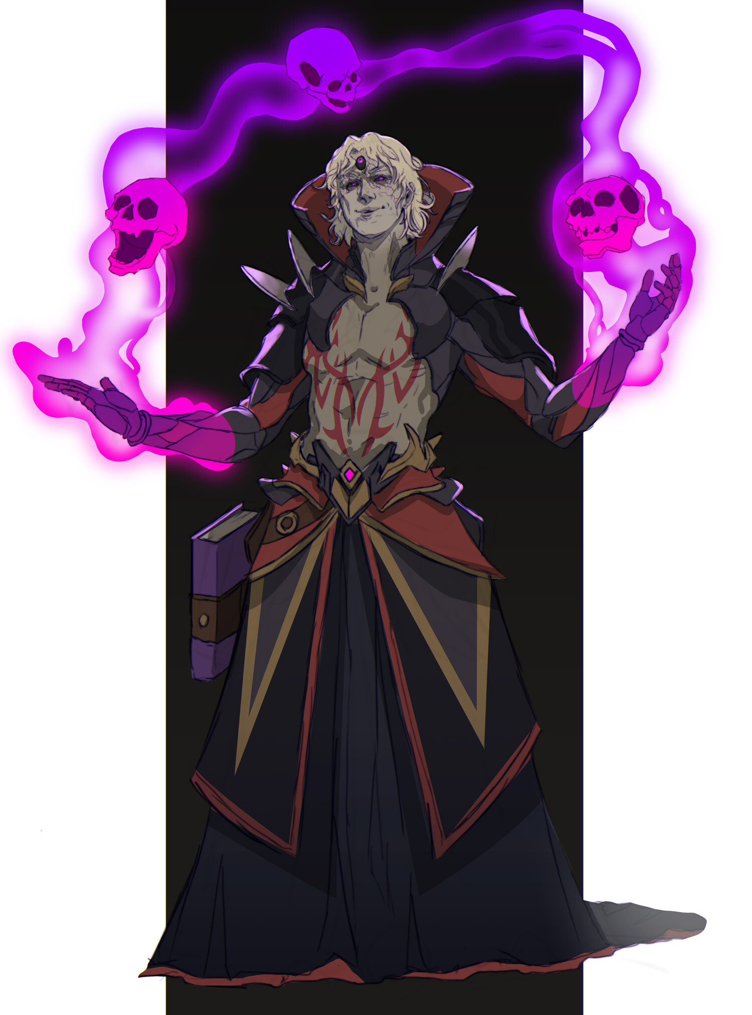 ArtStation - Mallus, The Necromancer