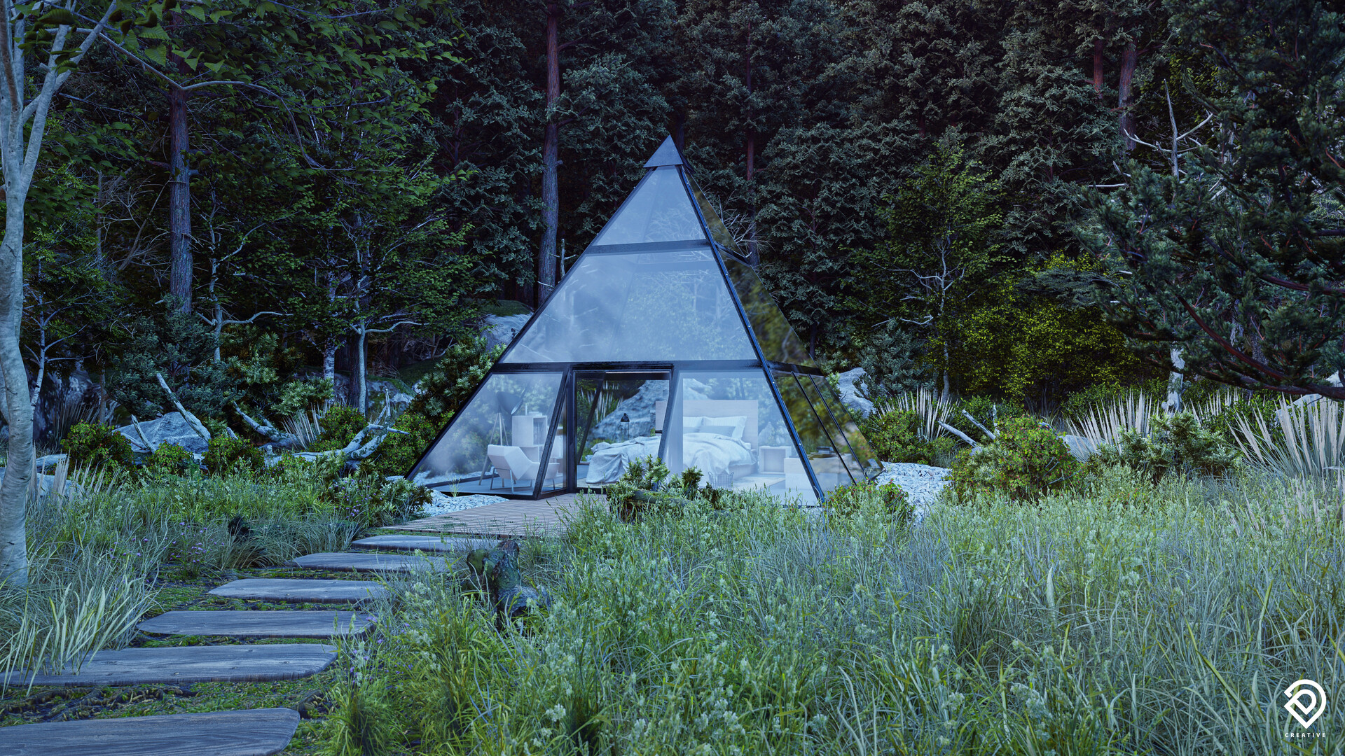 Dragoart3D - Pyramid forest