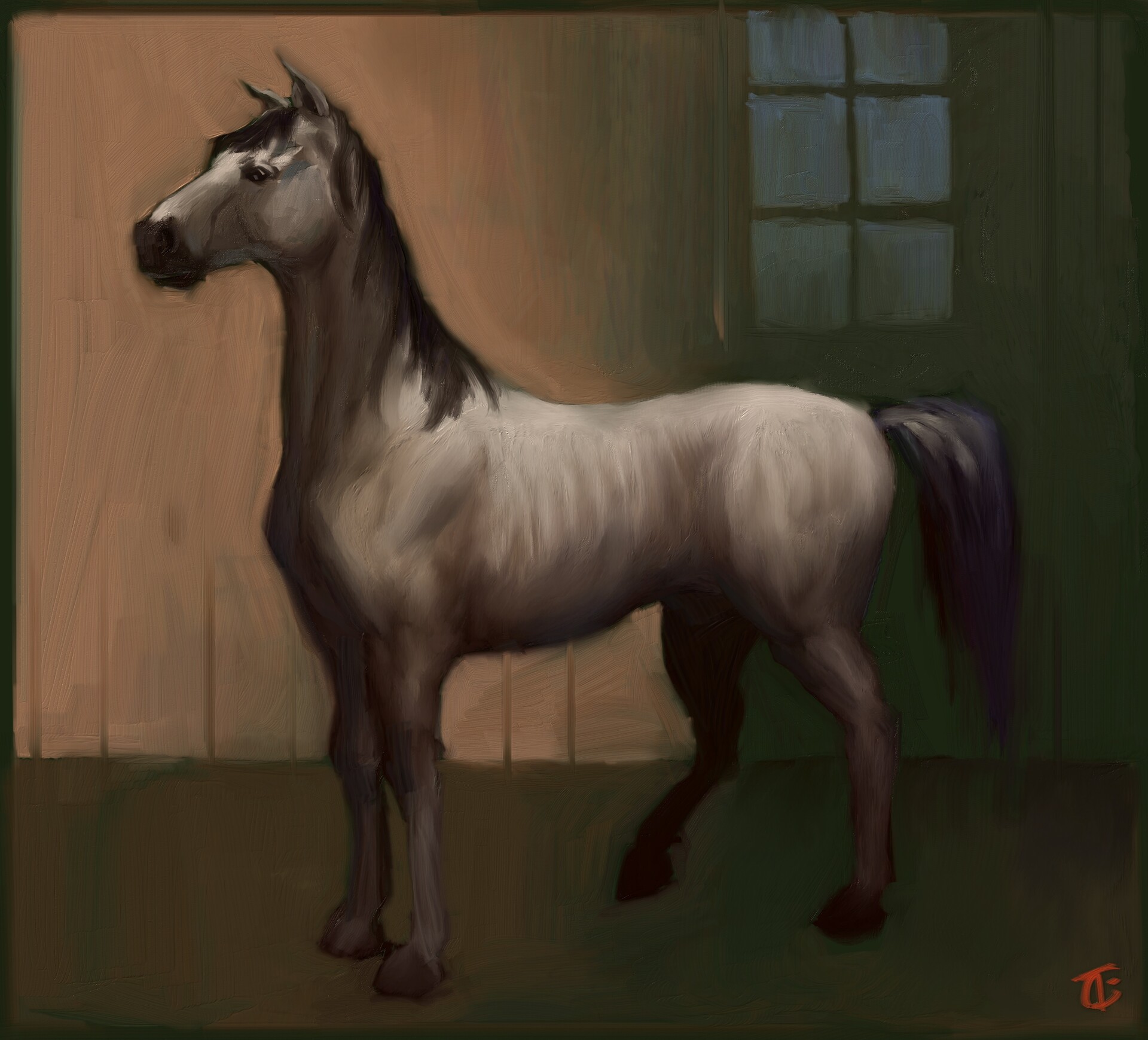 ArtStation - horse study