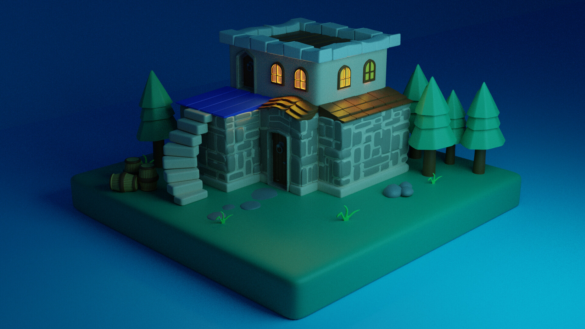 ArtStation - Tiny Castle