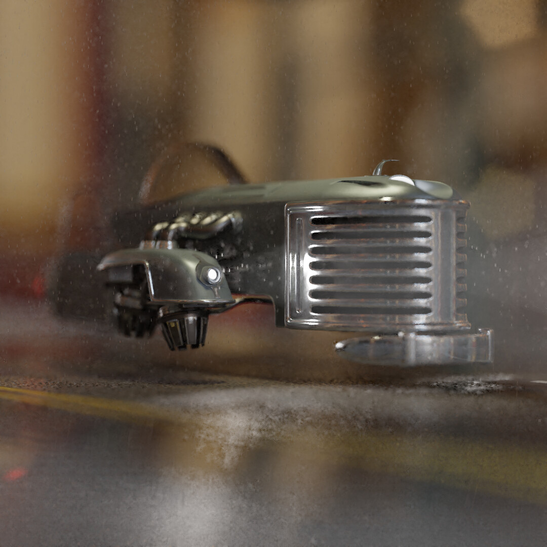 ArtStation - retro flying car