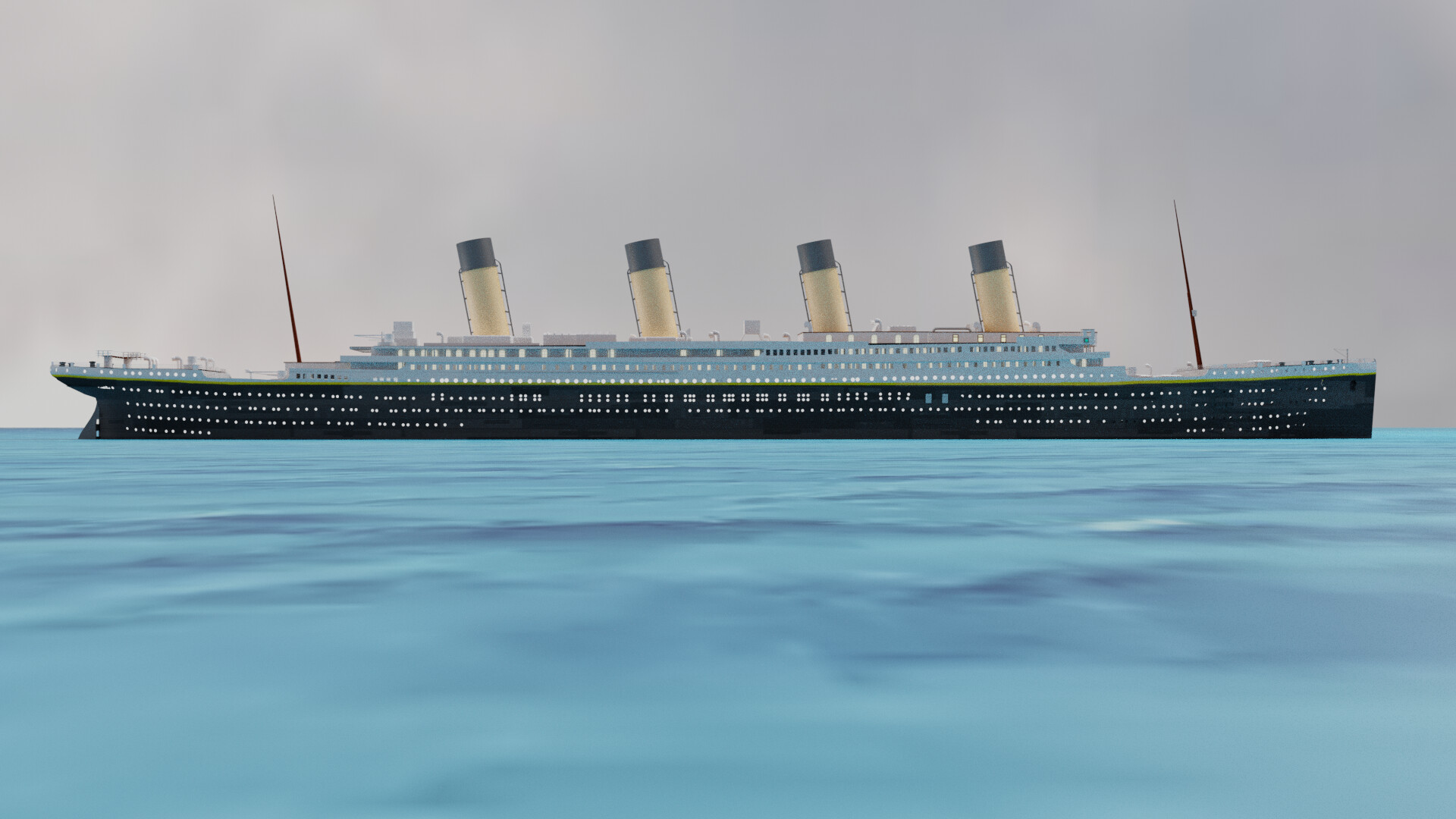 ArtStation - Titanic (As Seen in My Portfolio Book)