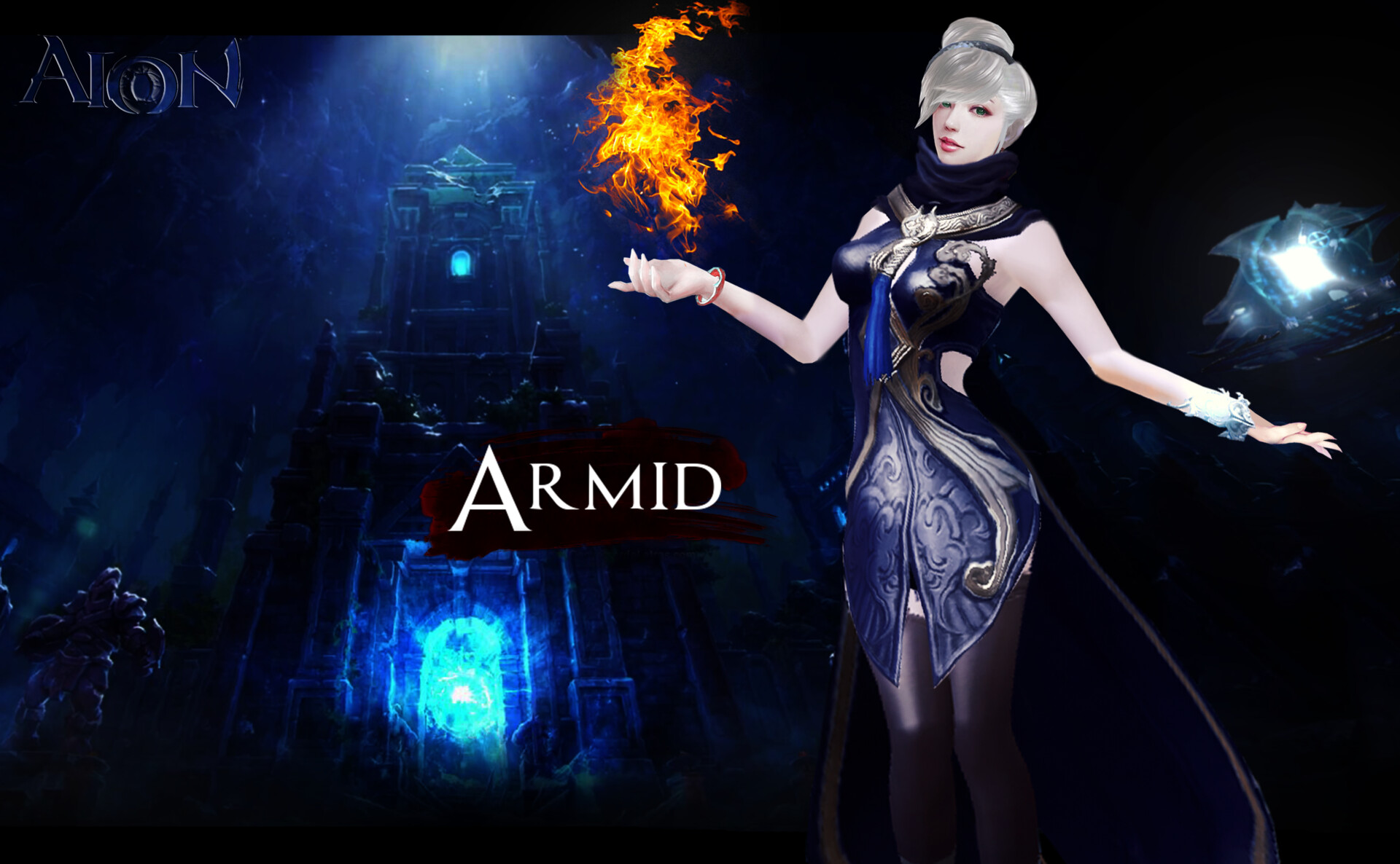 ArtStation - Armid Sorcerer, Aion Photoshop