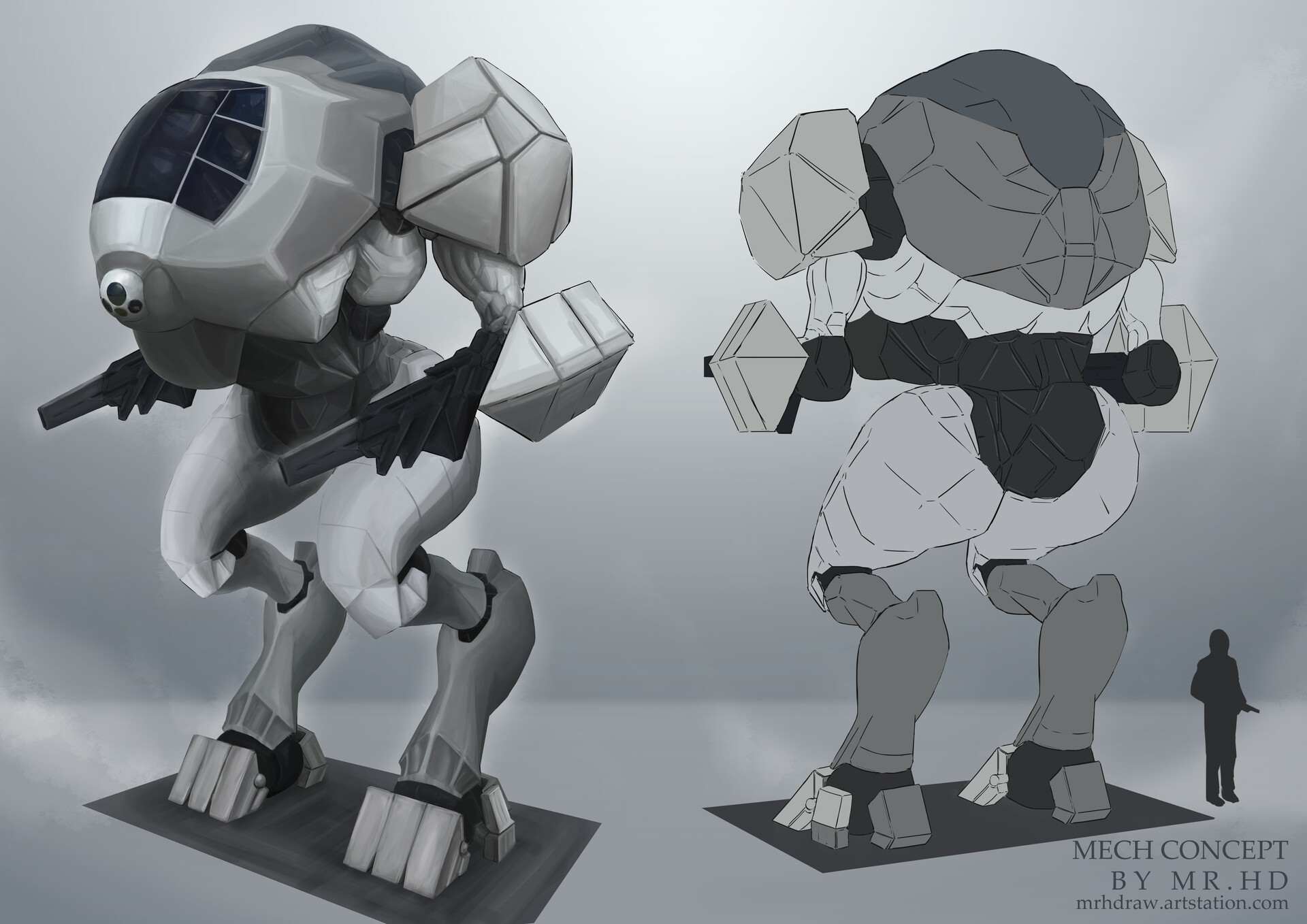 ArtStation - Mech concept