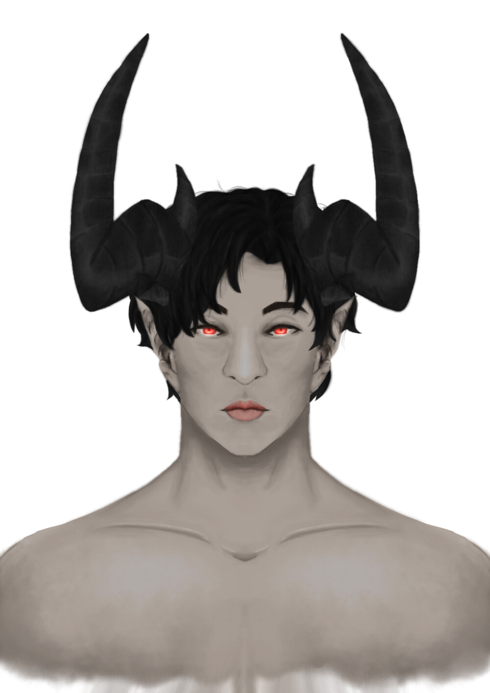 Agystiara Maharani - A UwU Tober Day 12 - Demon