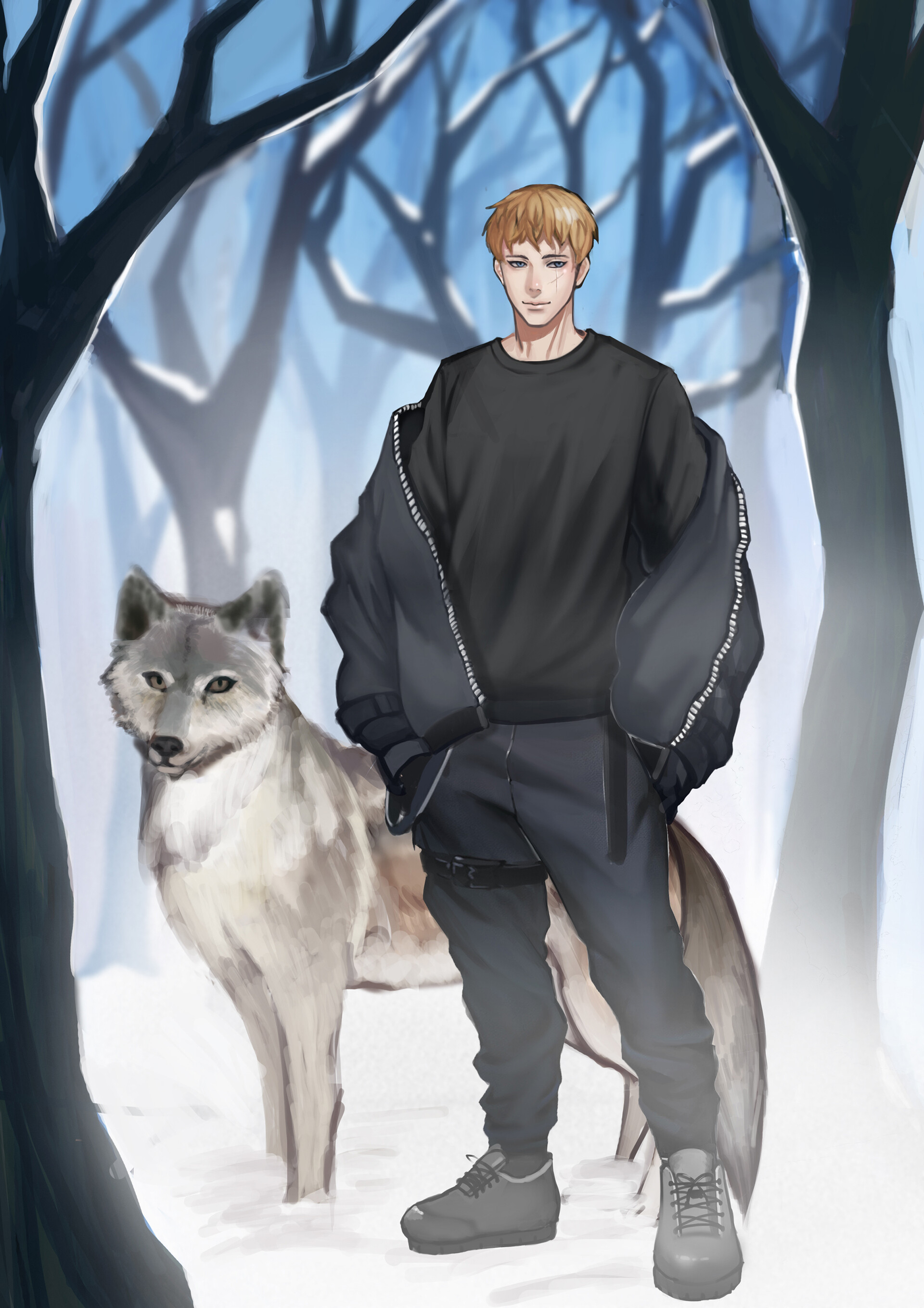 ArtStation - Forest man