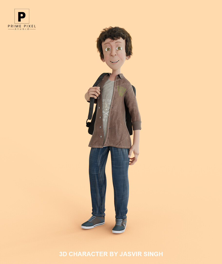 ArtStation - Boy Character