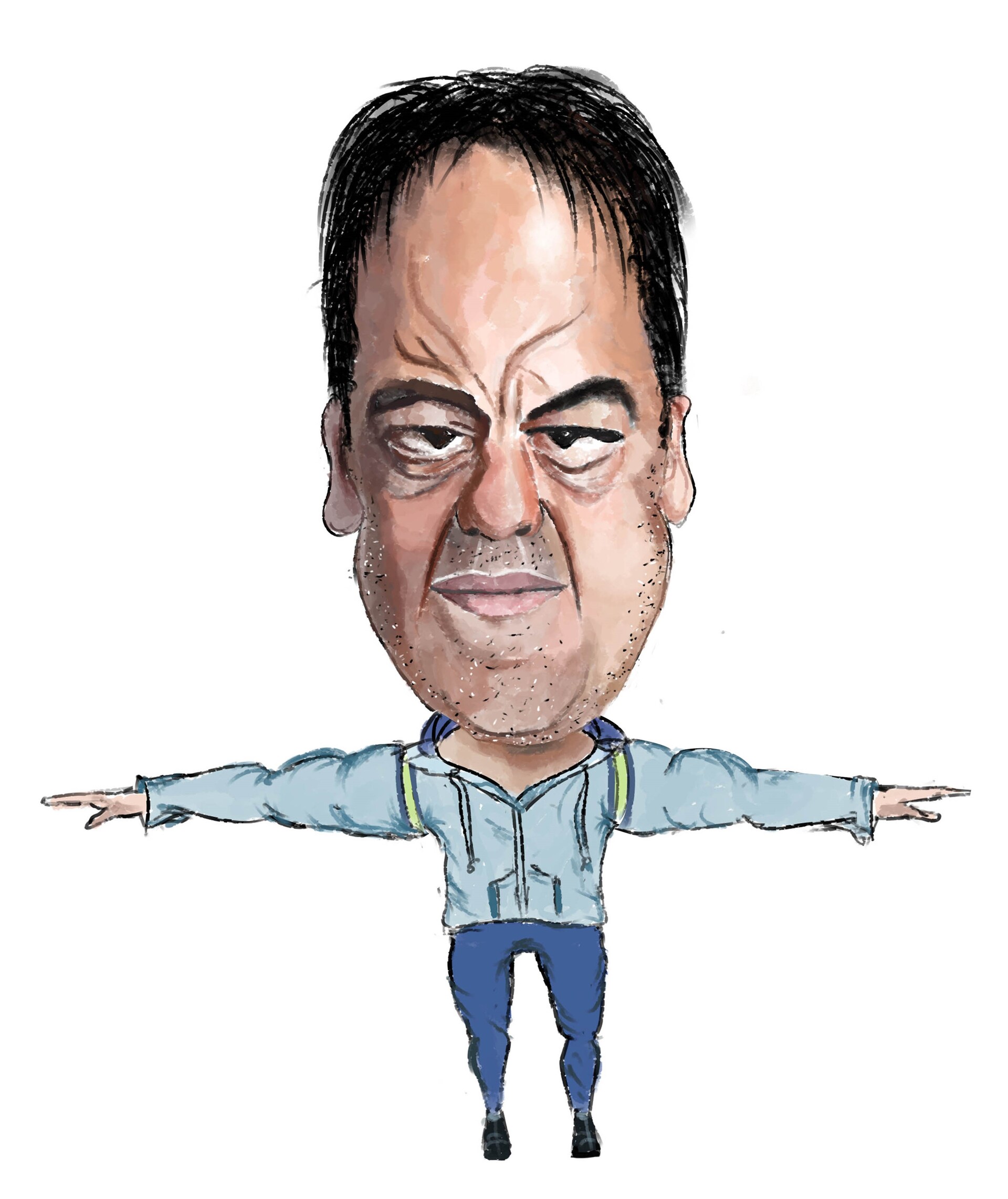 ArtStation - Caricature Sanjay Dutt
