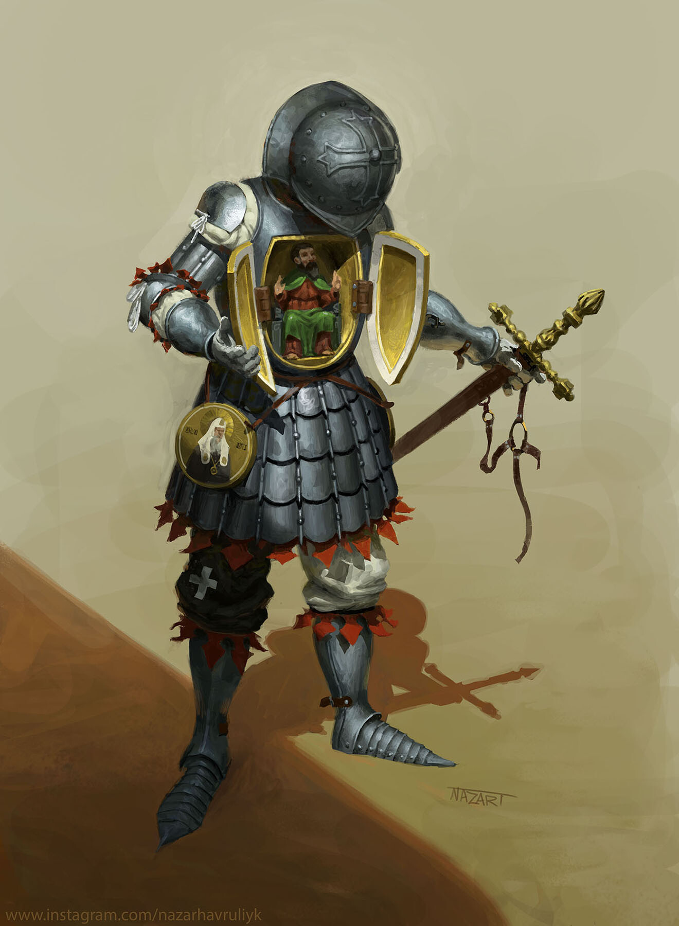 ArtStation - Holy knight2
