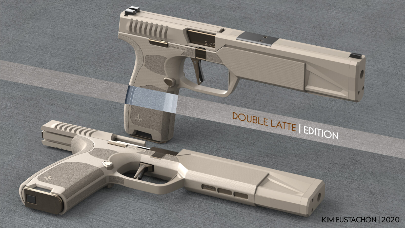 Kim Eustachon - PB9 - Handgun Concept