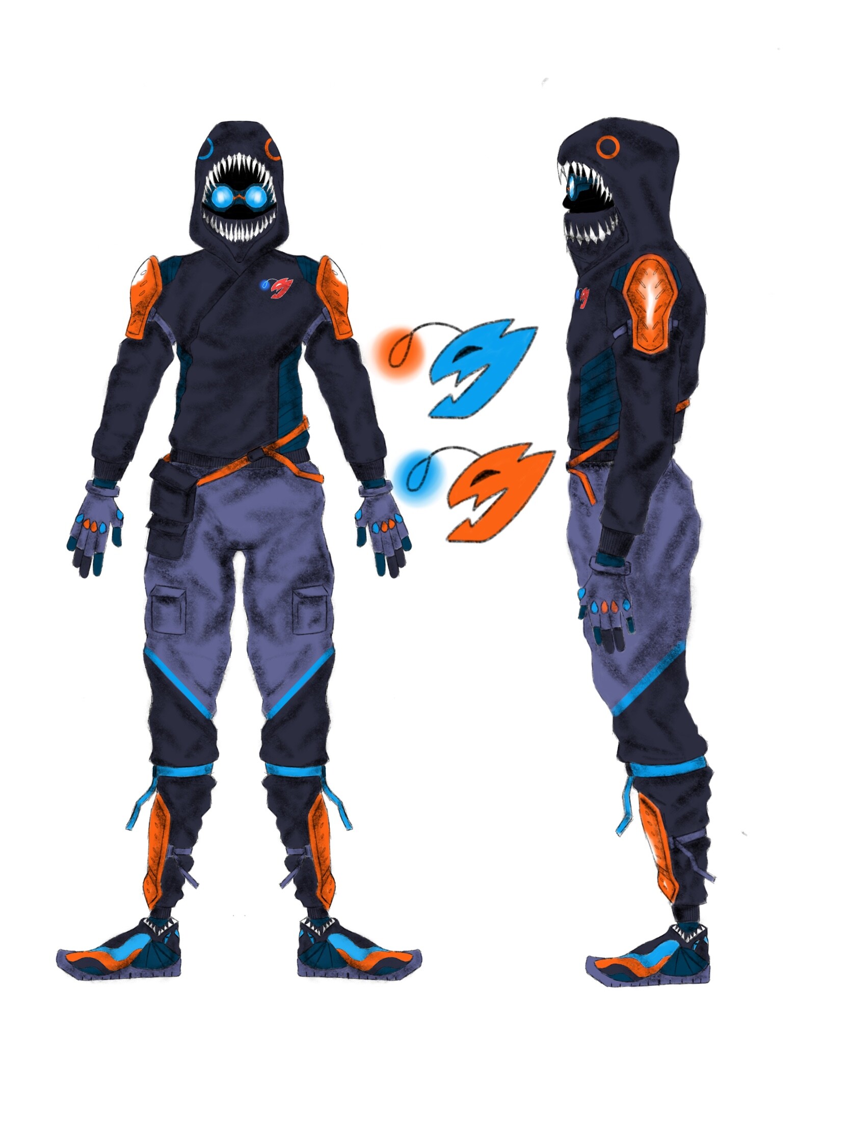 Jessica Bayerlein - Comic Blurred Dephts - Character Designs and Cover