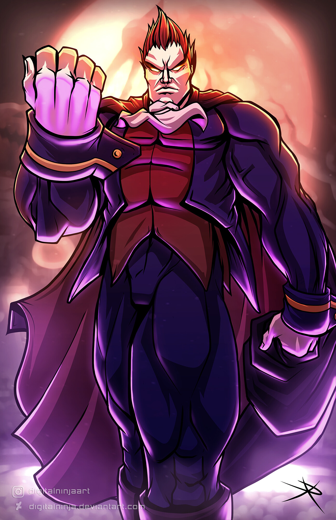 ArtStation - Demitri Maximoff - Darkstalkers