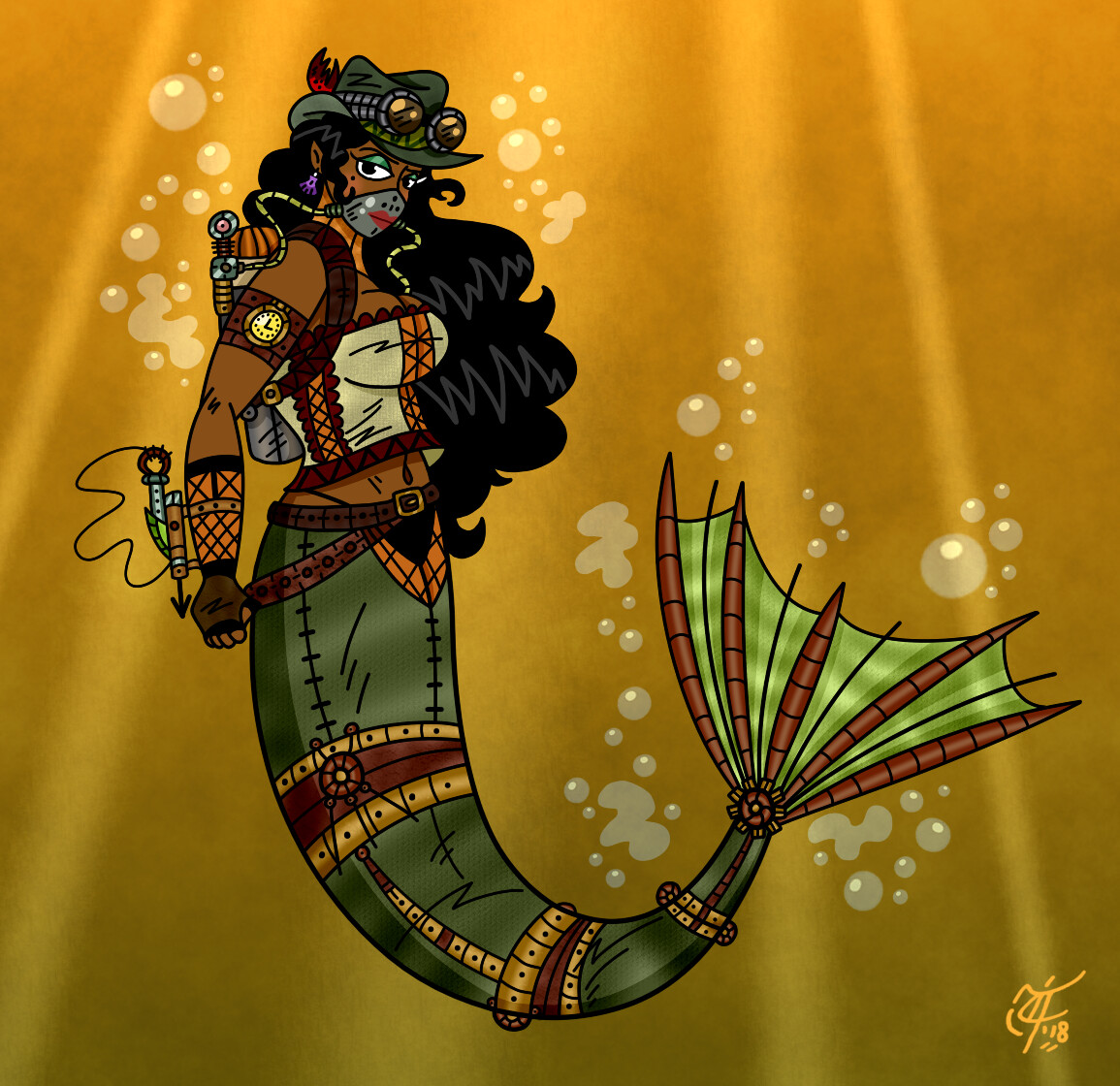 ArtStation - Steampunk Siren
