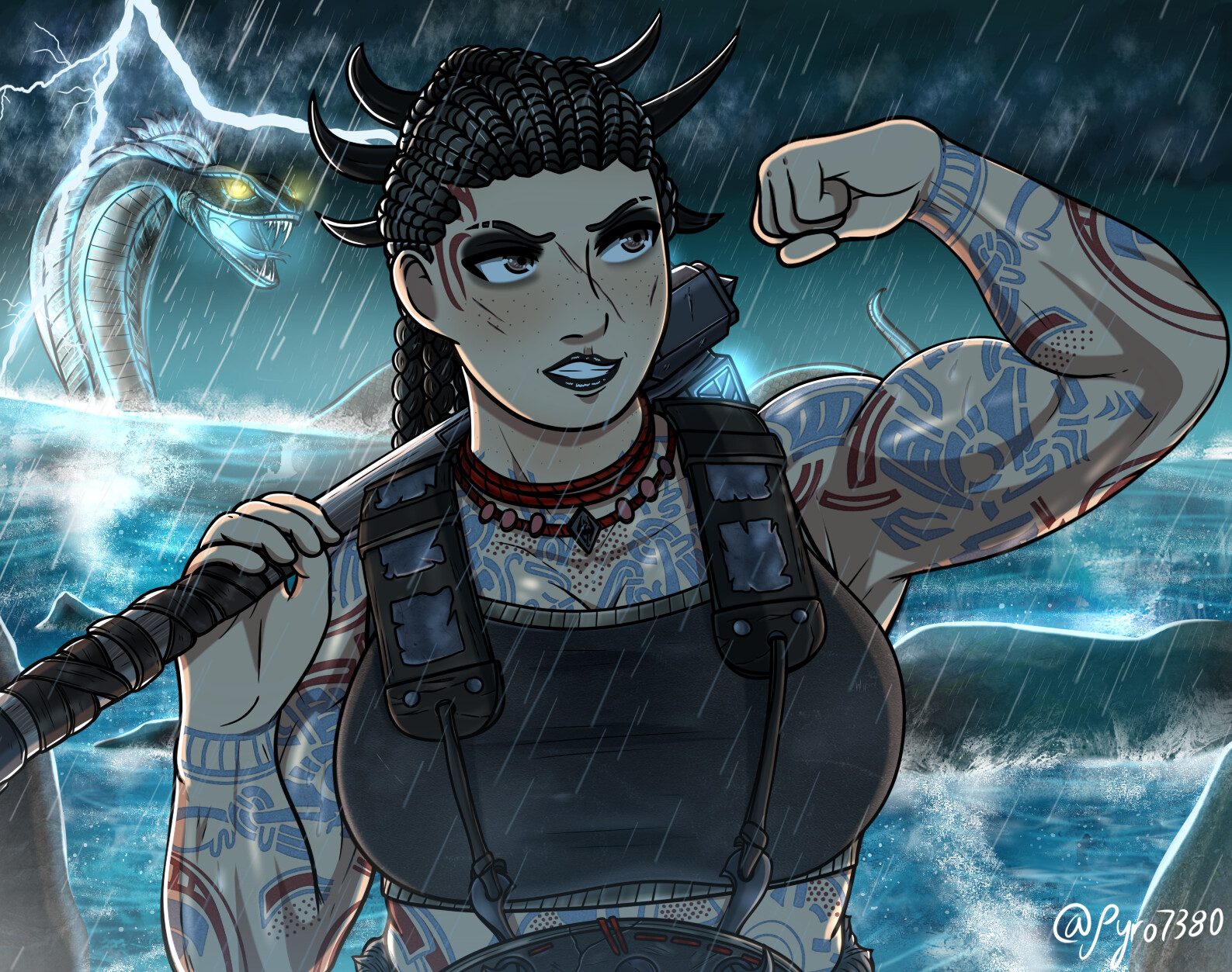 ArtStation - Jörmungandr Rise