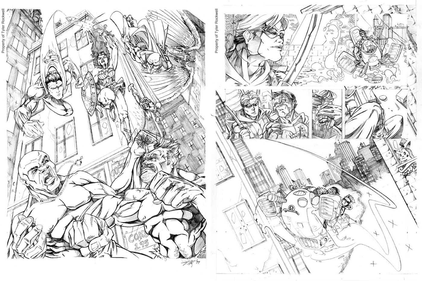 Tyler Rockwell - Comic Pages - Personal