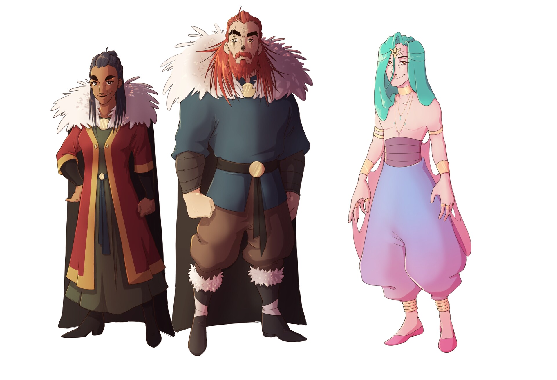 ArtStation - ROTG Parents- Reference Sheet