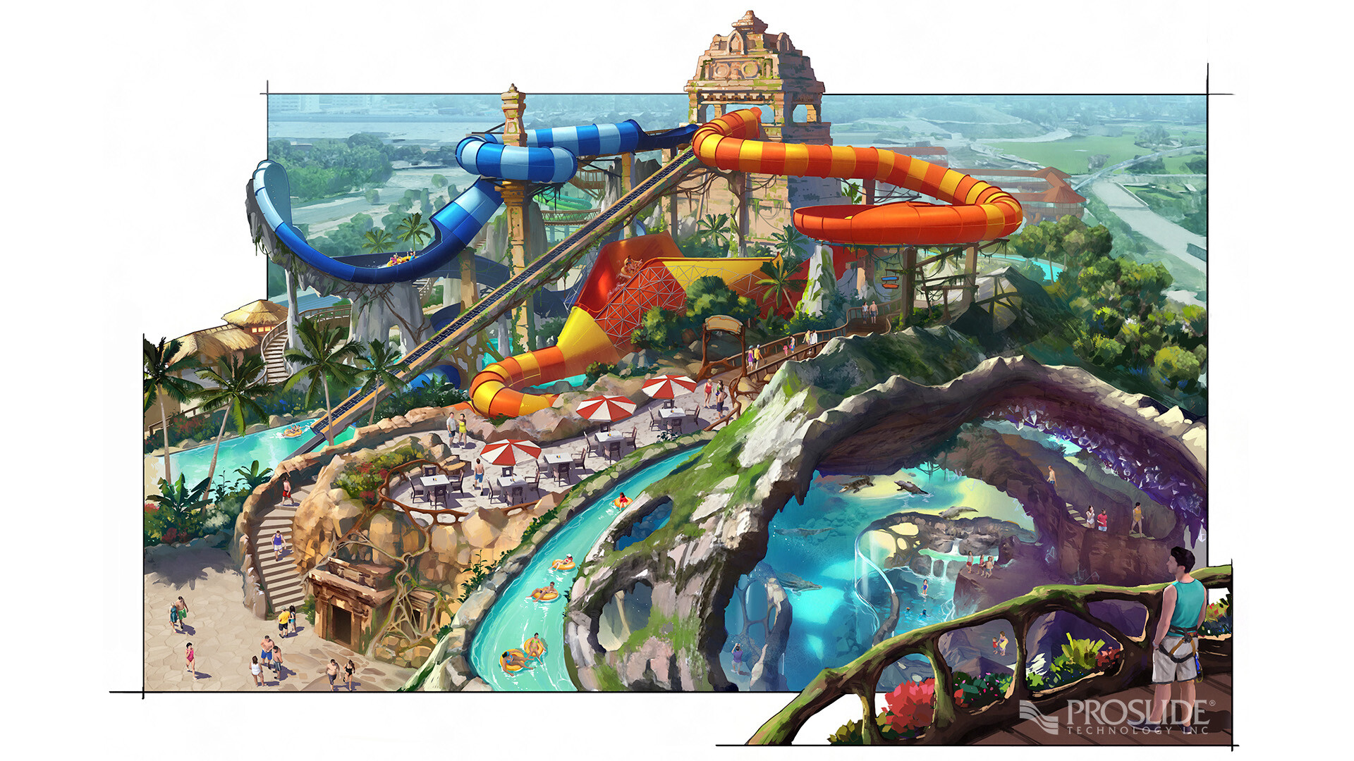 ArtStation - WaterPark concept works 04