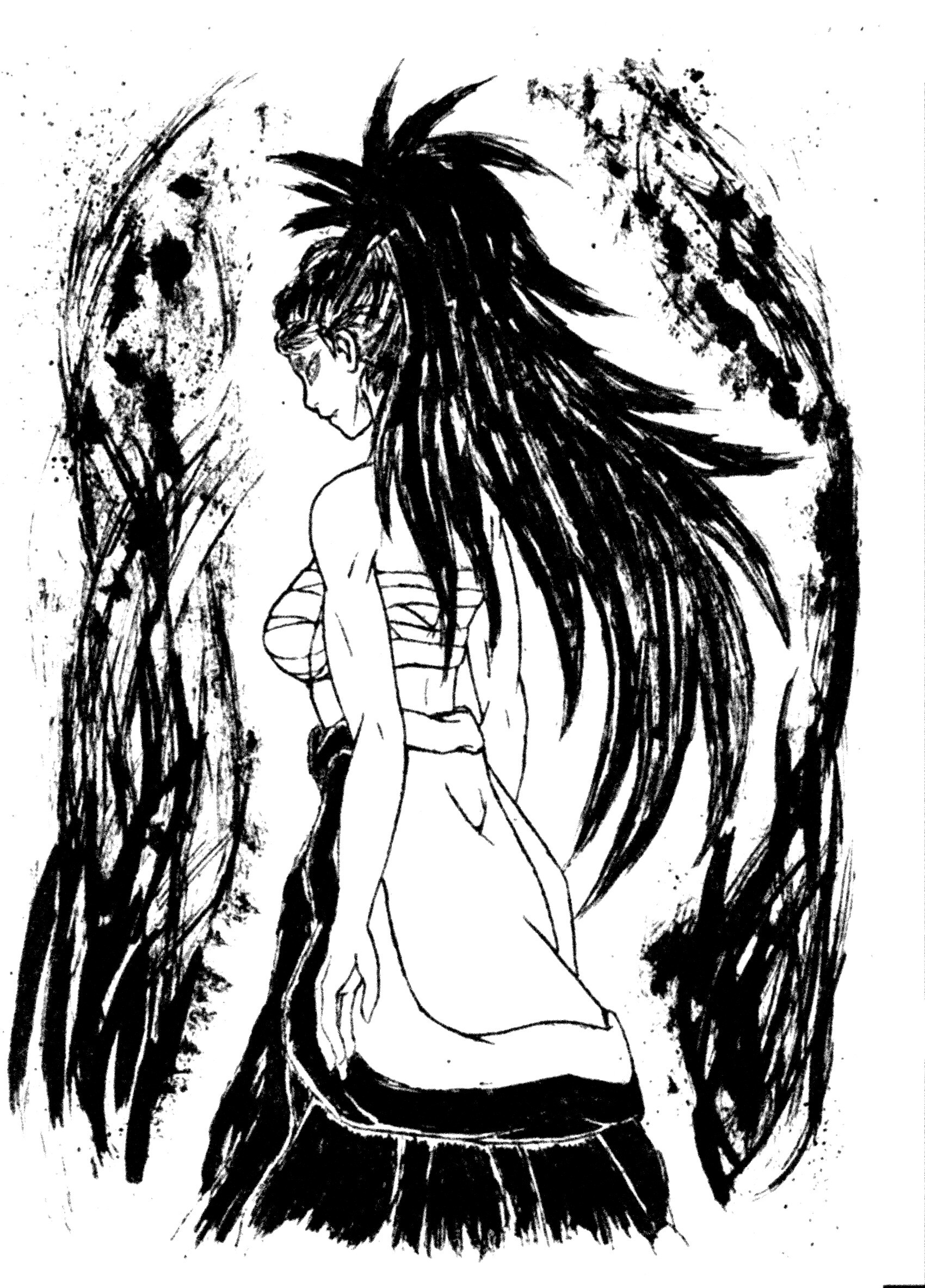 ArtStation - Drawing and Inking original character