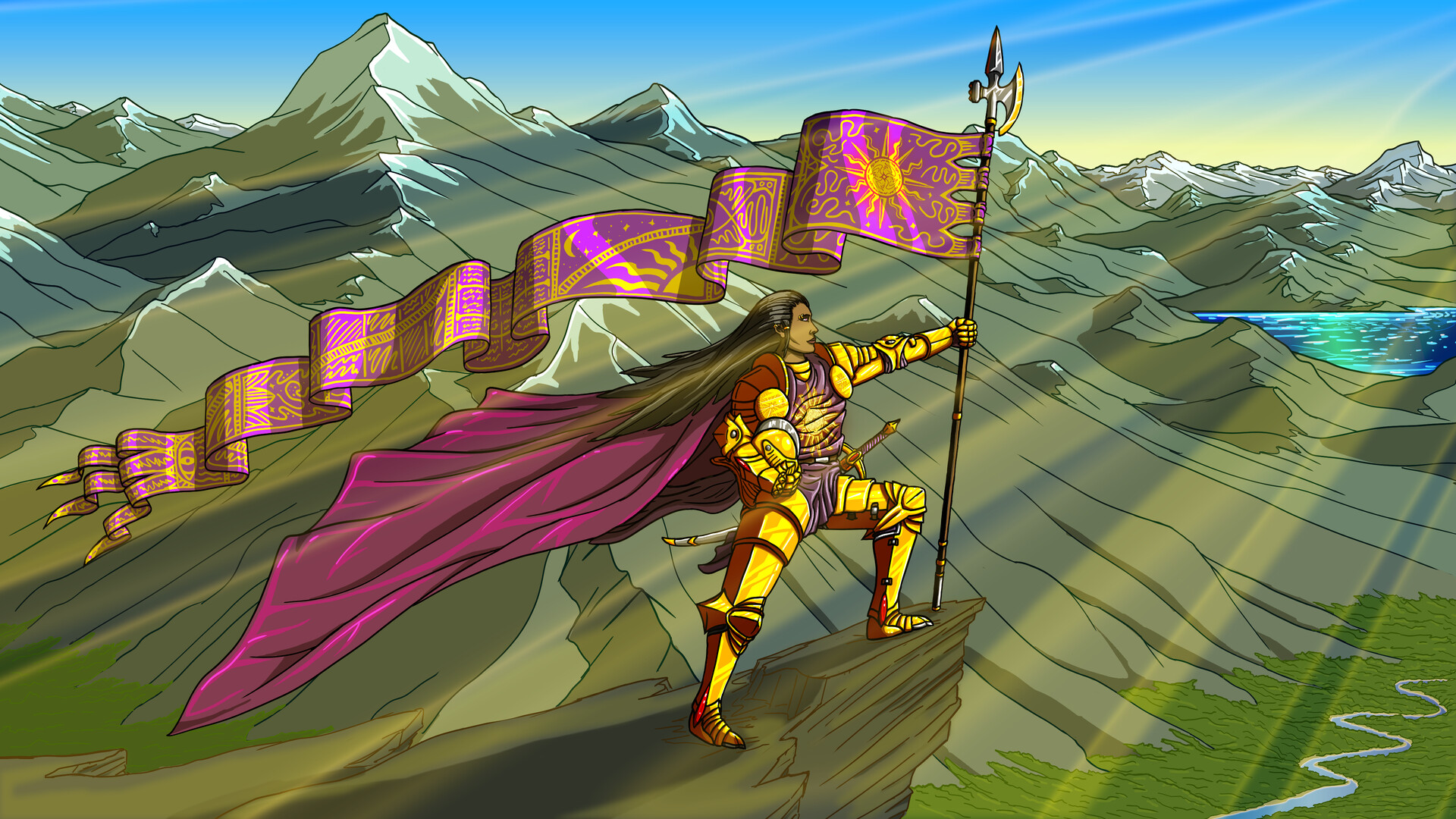 ArtStation - Paladin of light