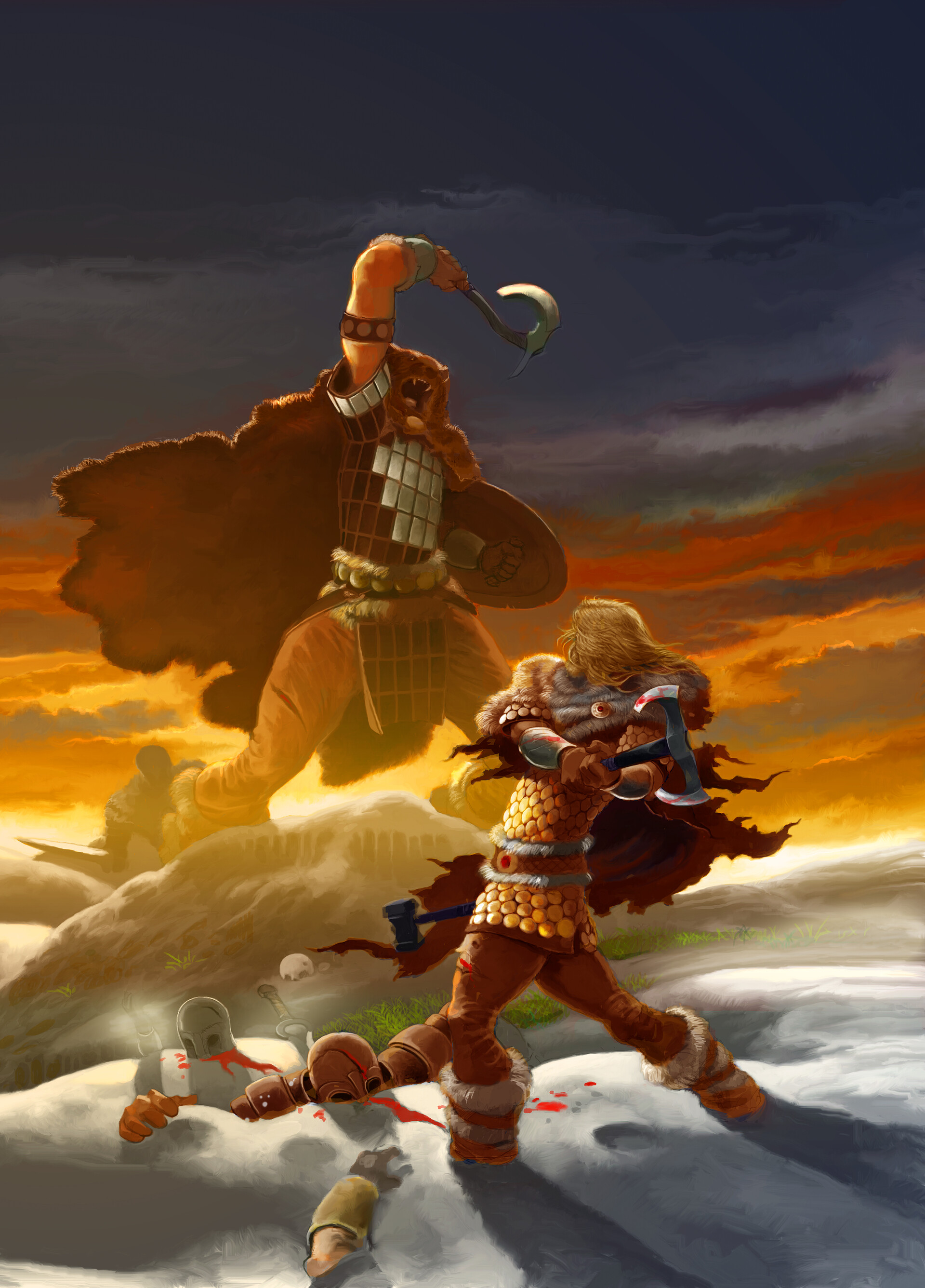 ArtStation - Viking Rage