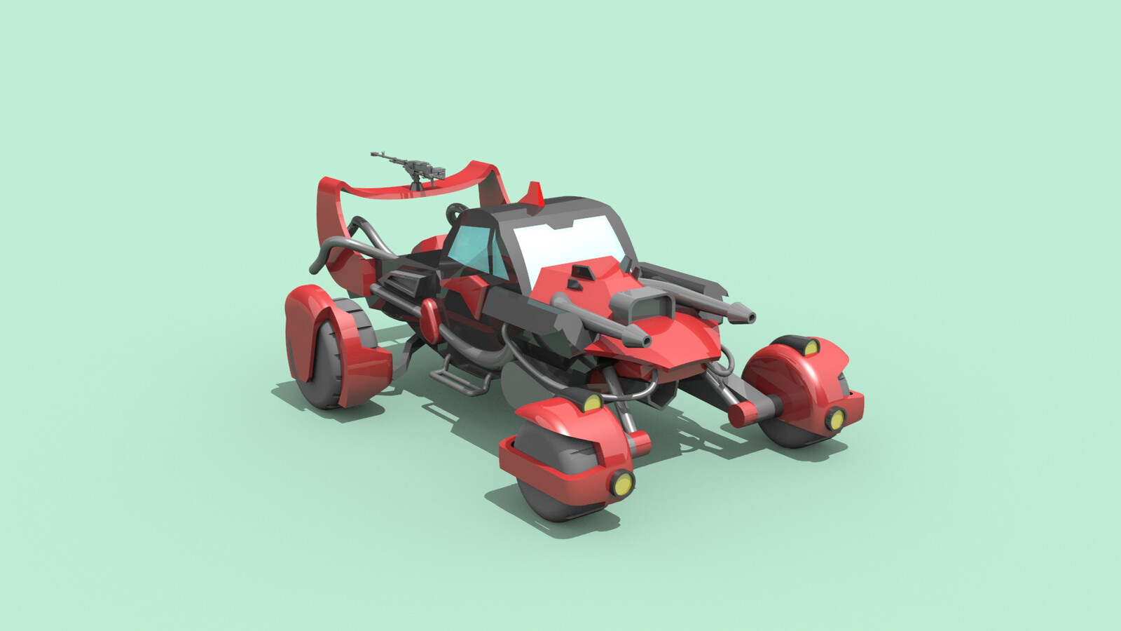 Daniel Nakamura - Vehicle Design for "Gloom Point"