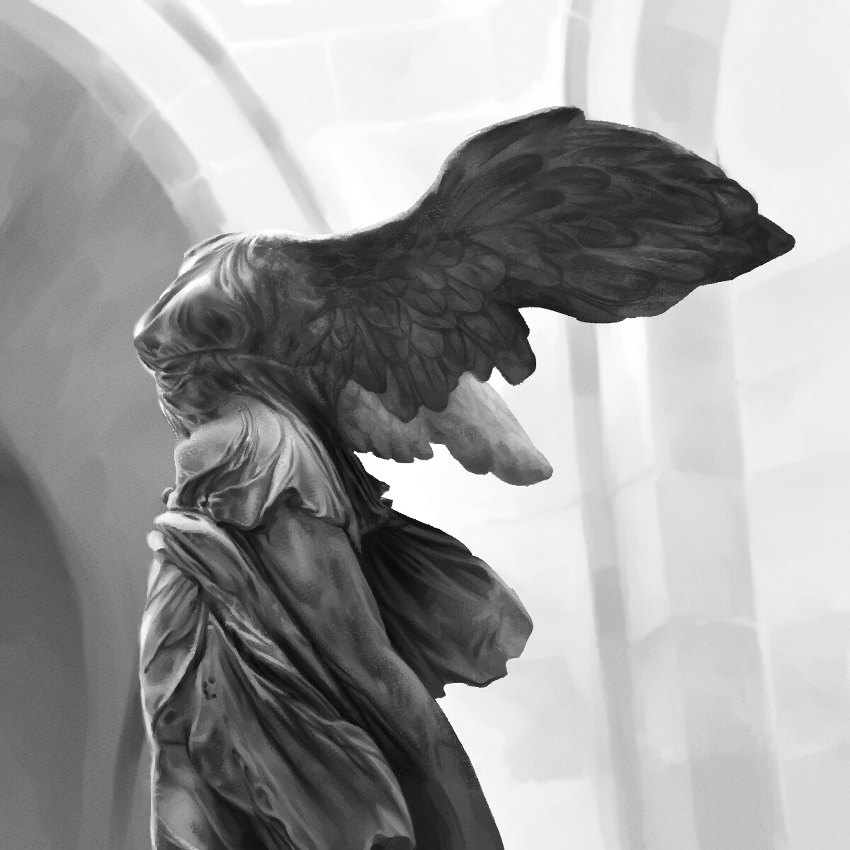 ArtStation - B&W study