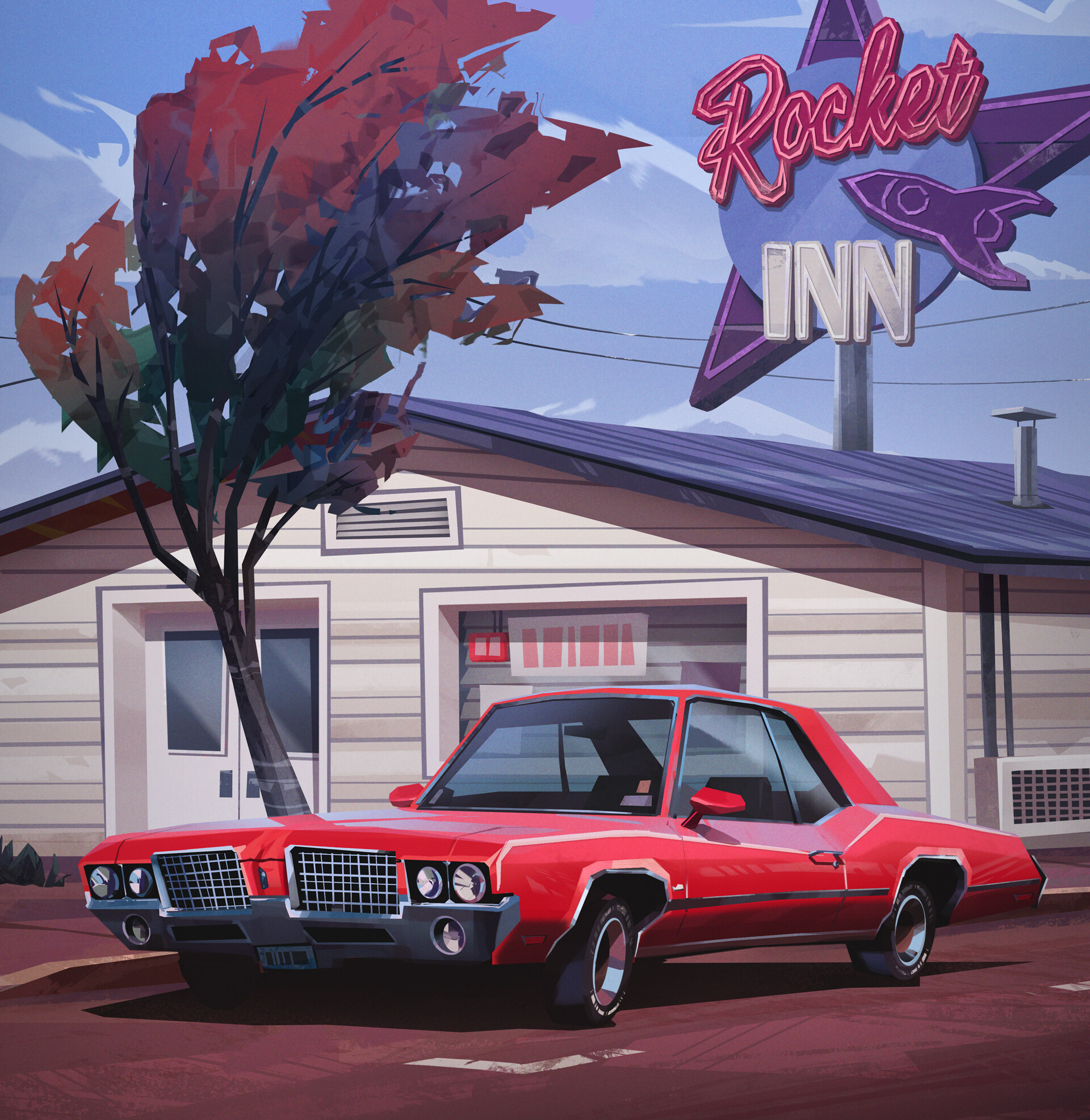 ArtStation - Rocket Inn