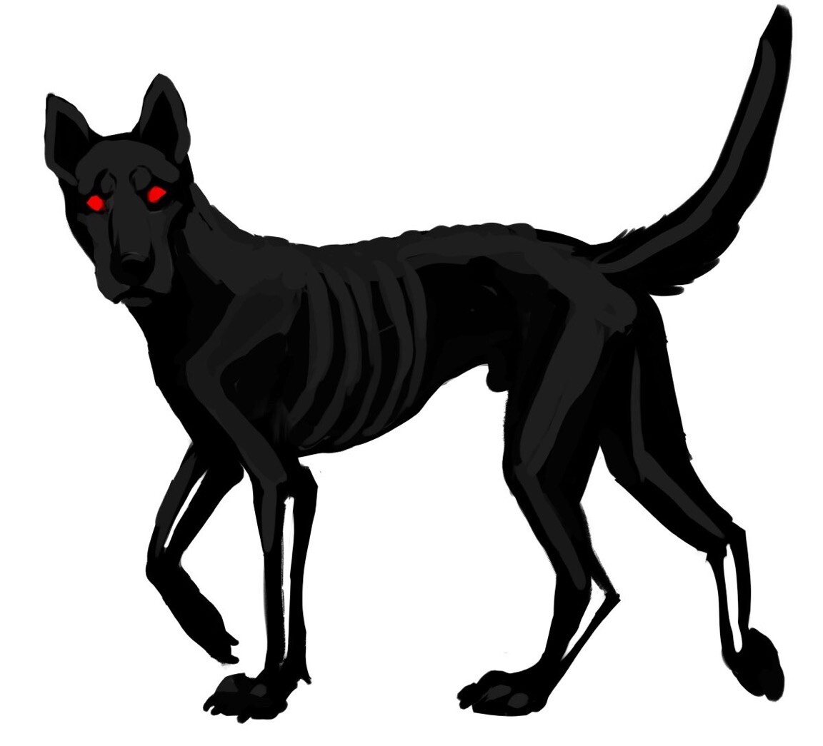 Black Demon Dog