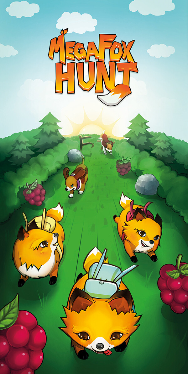 ArtStation - Game Project: Mega Fox Hunt