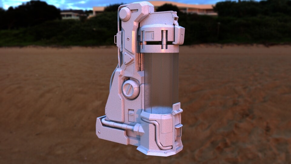 ArtStation - Sci-fi Chamber