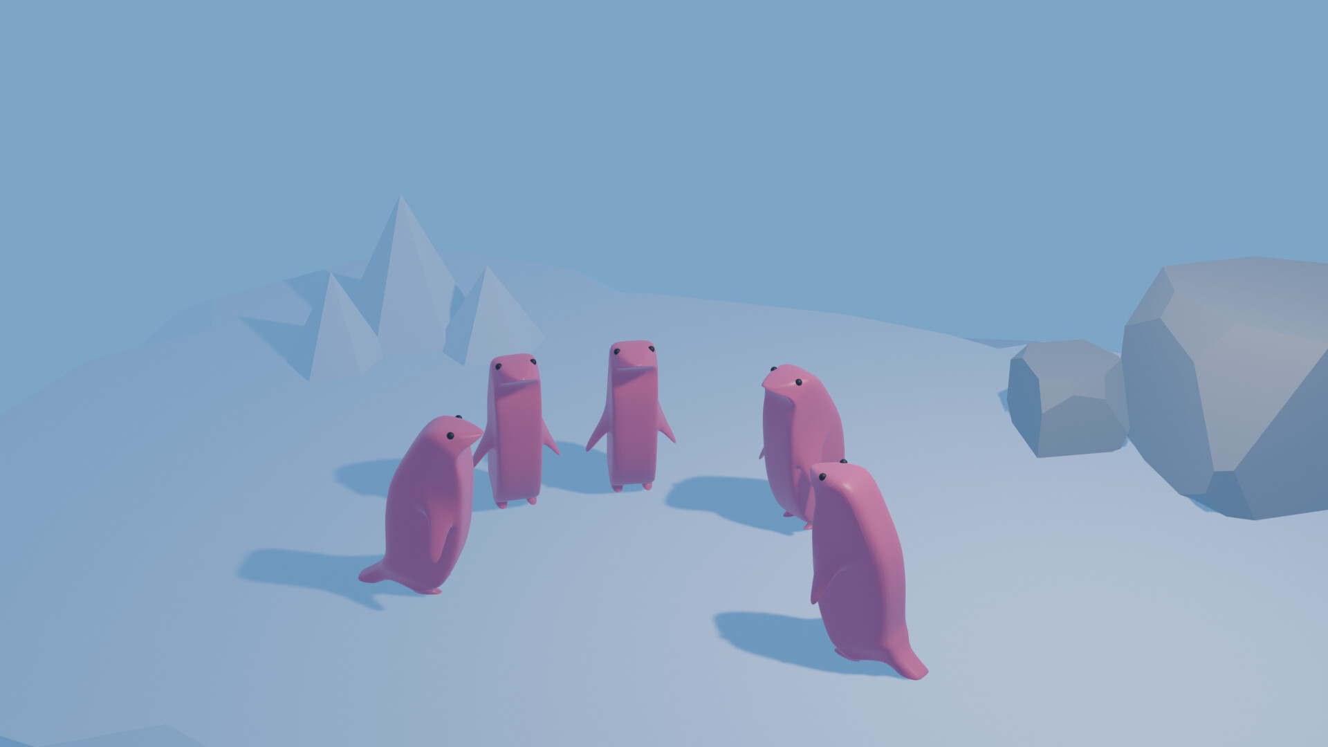 ArtStation - the penguin plot